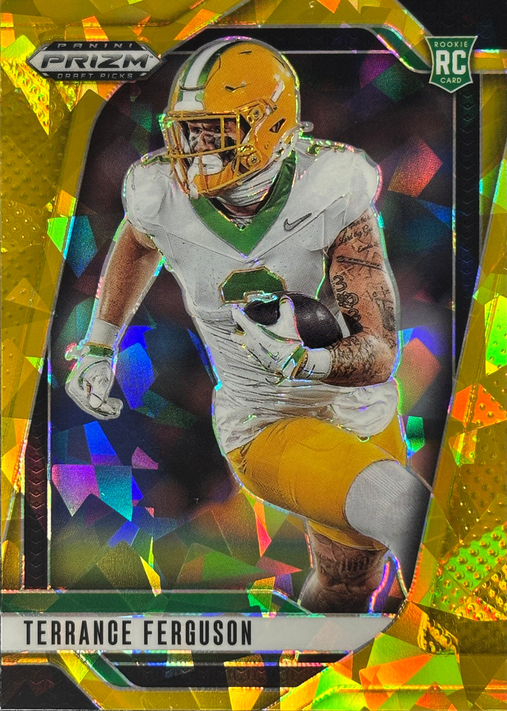 Terrance Furgeson Prizm Draft Gold Ice Rookie Rams – Wayne Collection