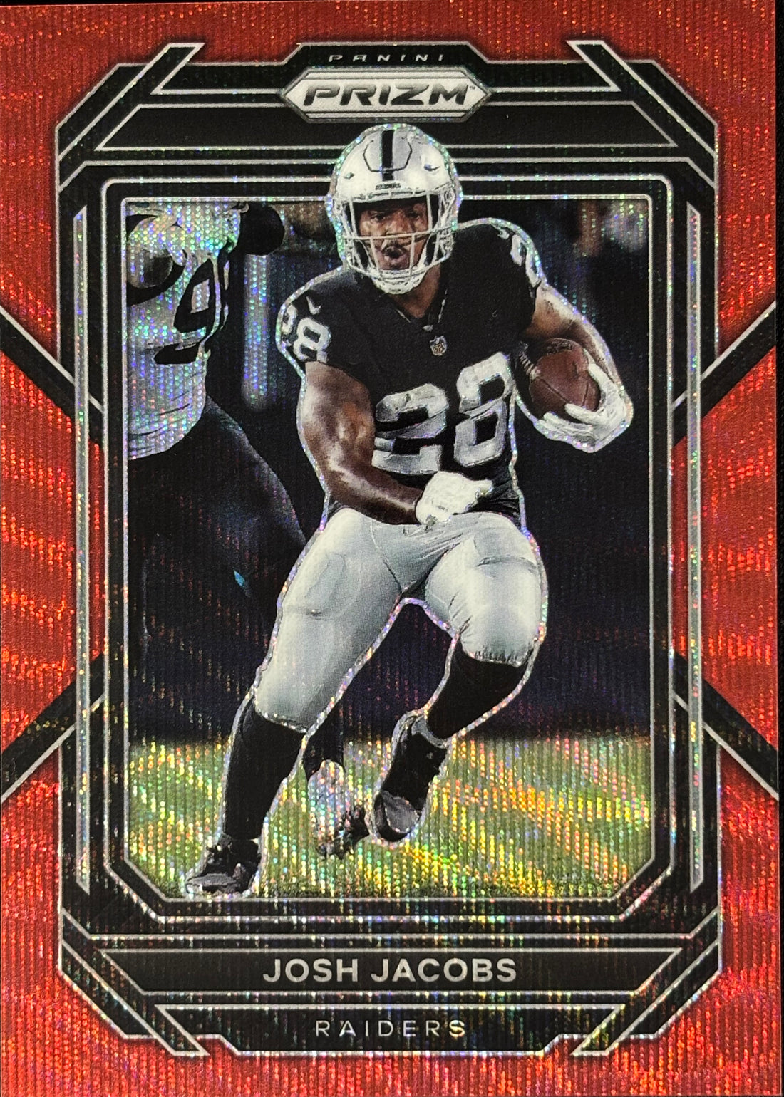 Davante Adams Prizm Red Wave /149 Raiders Rams – Wayne Collection