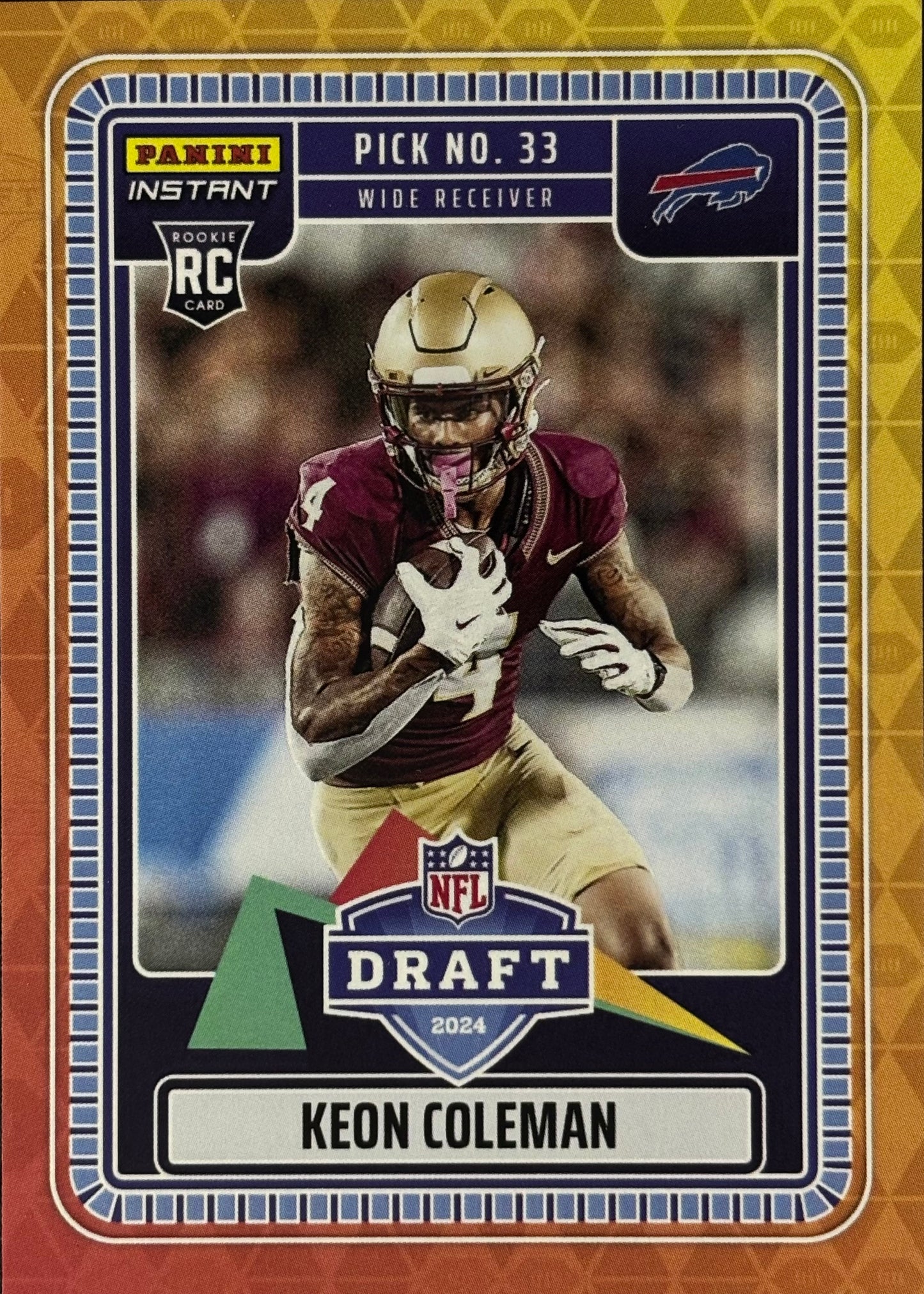 Keon Coleman Instant Draft /1046 Rookie Bills – Wayne Collection