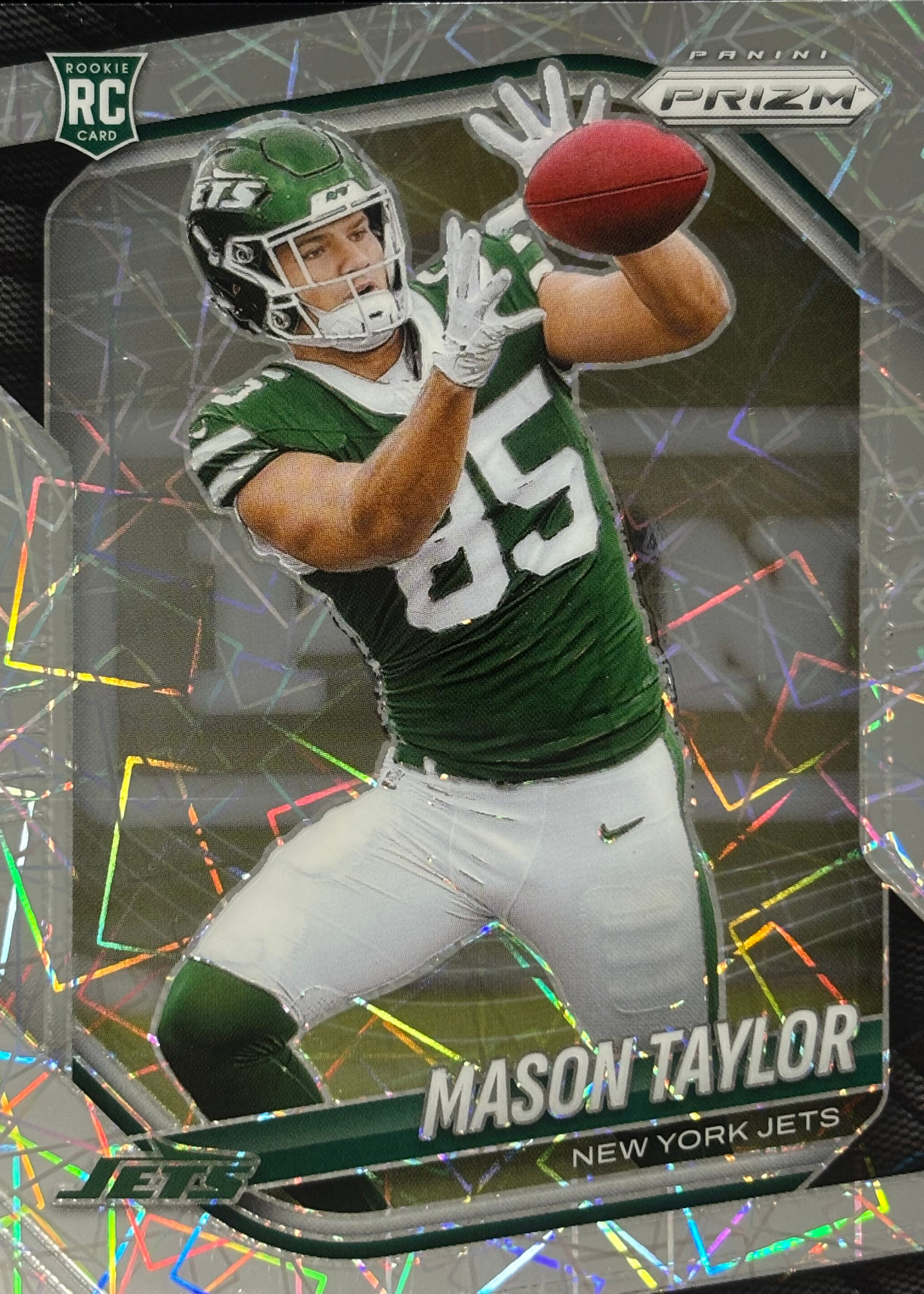 Mason Taylor Prizm Lazer Rookie Jets – Wayne Collection