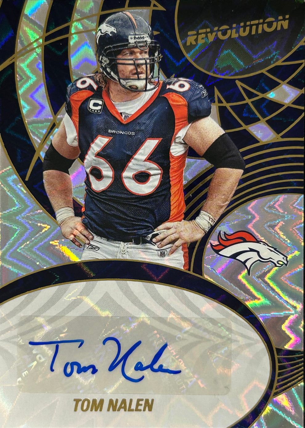 Tom Nalen Revolution Auto /50 Broncos – Wayne Collection