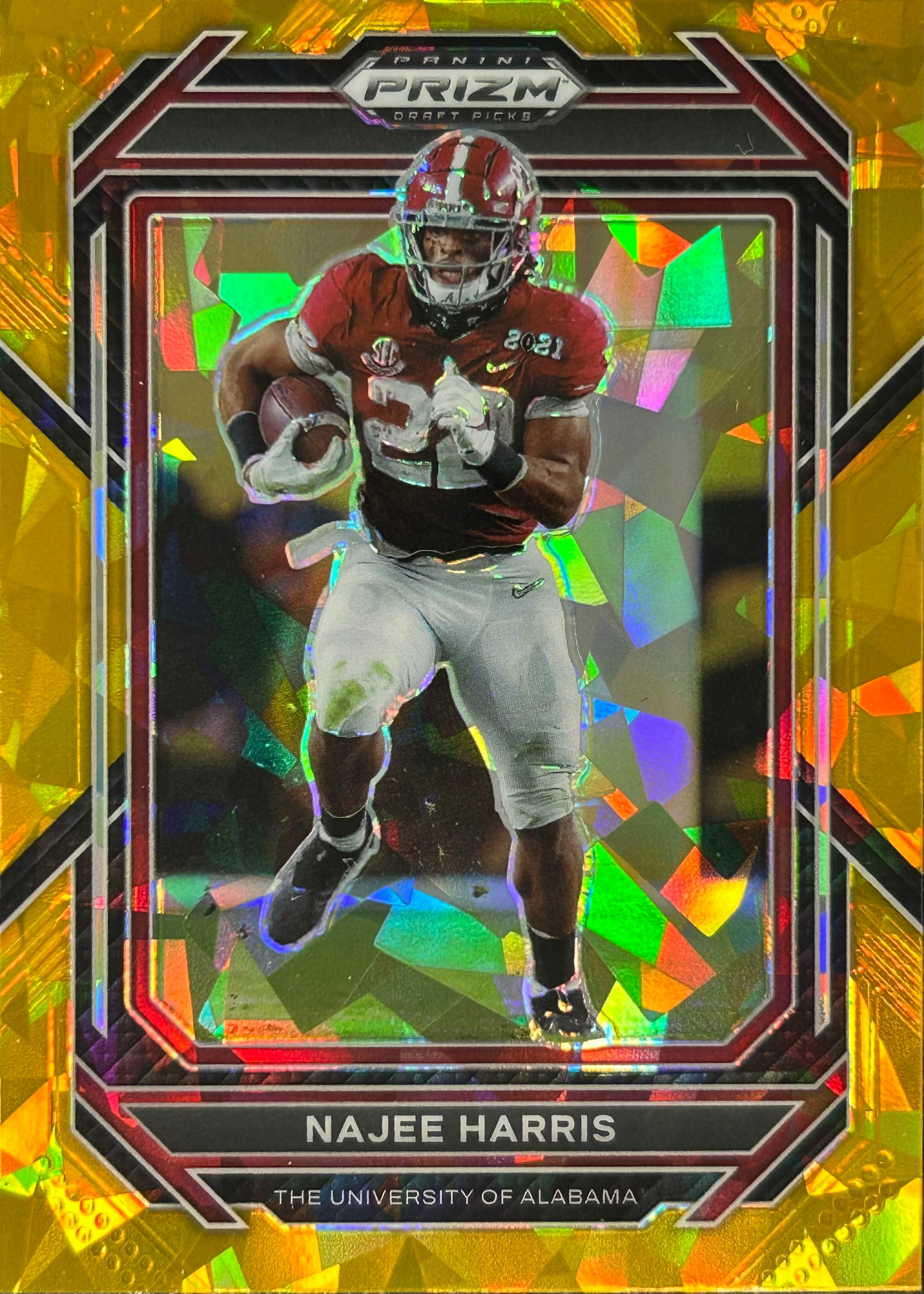 Najee Harris Prim Draft Gold Ice – Wayne Collection