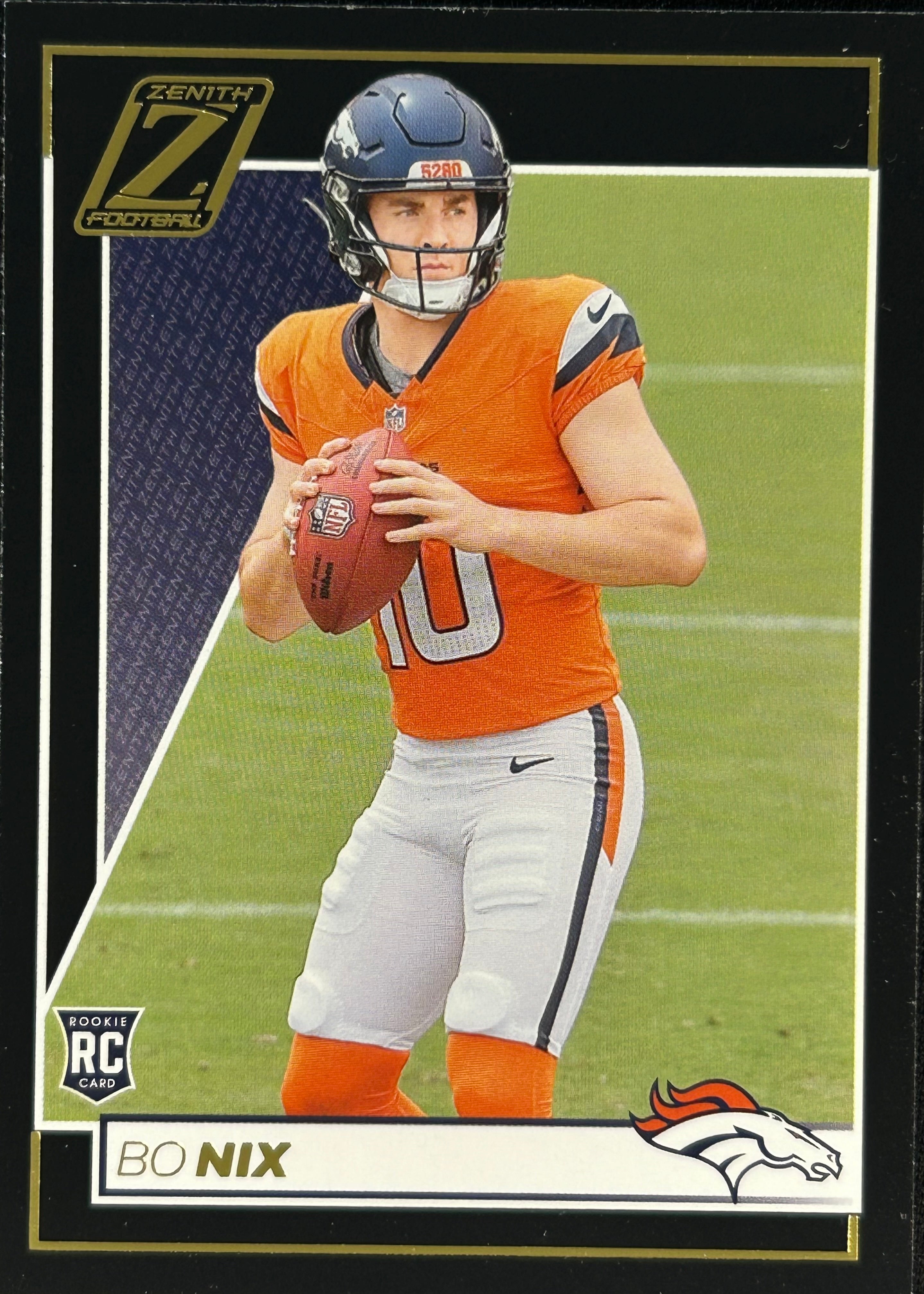 Bo Nix Zenith Rookie Broncos – Wayne Collection