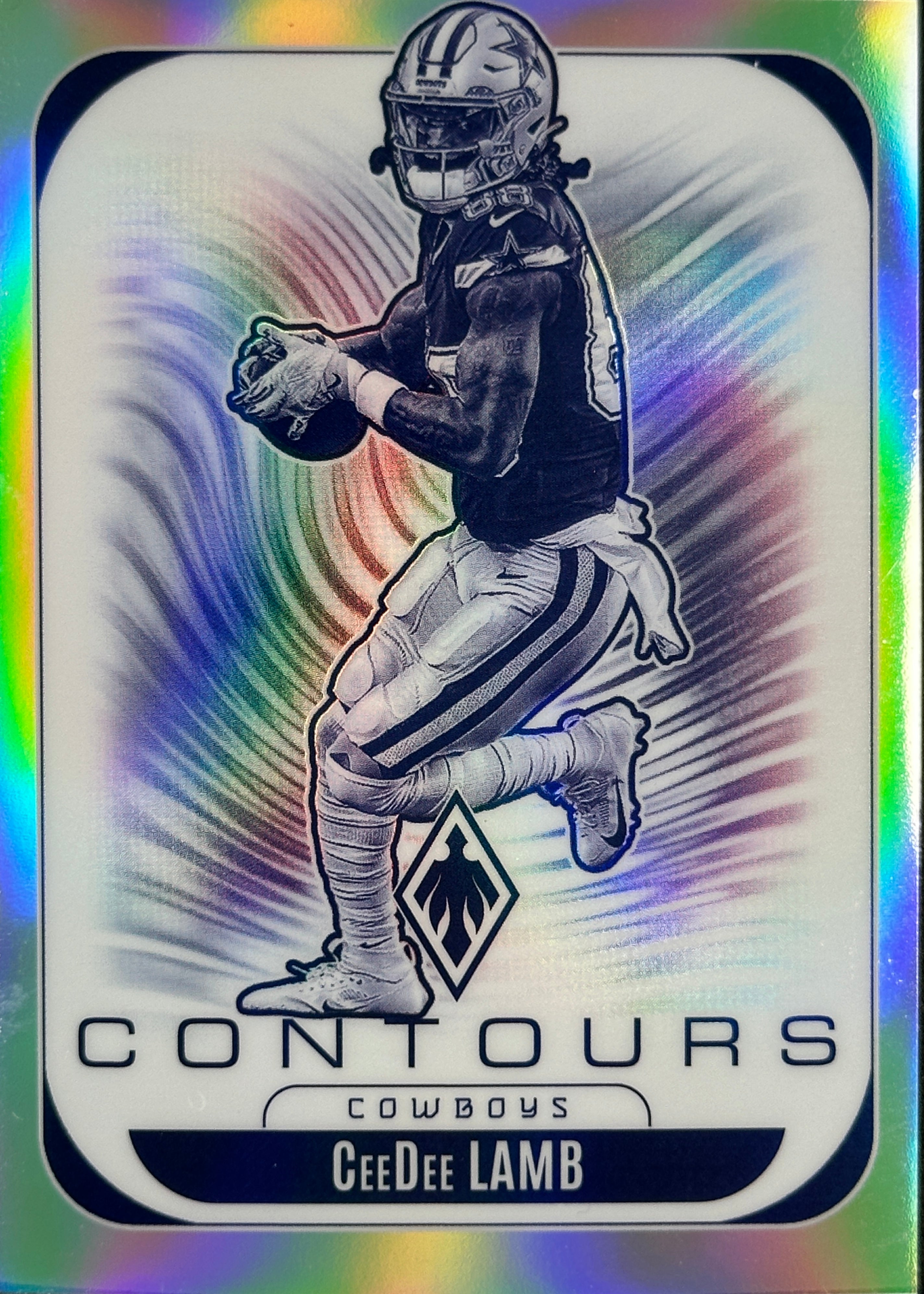 Ceedee Lamb Contours Silver Cowboys – Wayne Collection