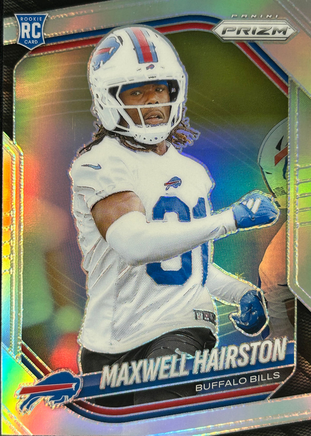 Maxwell Hairston Prizm Silver Rookie Bills – Wayne Collection