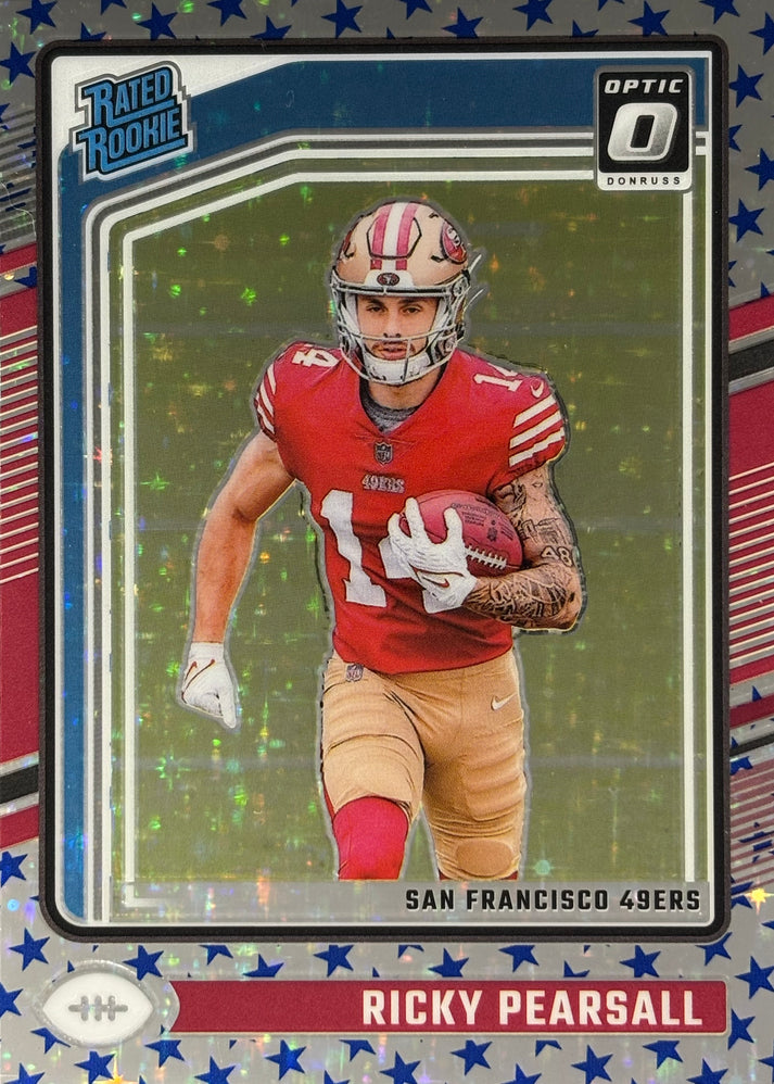 Ricky Pearsall Optic Stars Rookie 49ers – Wayne Collection