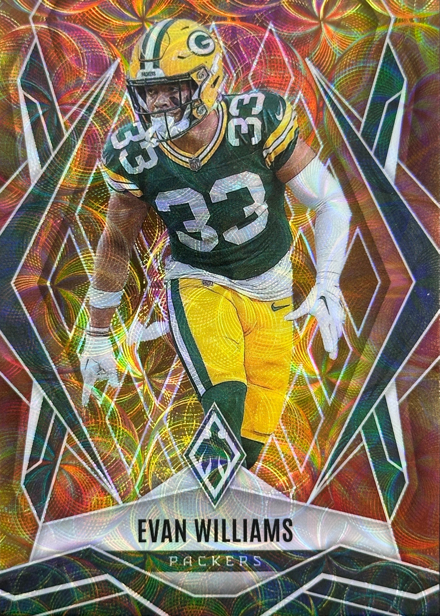 Evan Williams Phoenix Fire Burst /350 Green Bay Packers – Wayne Collection