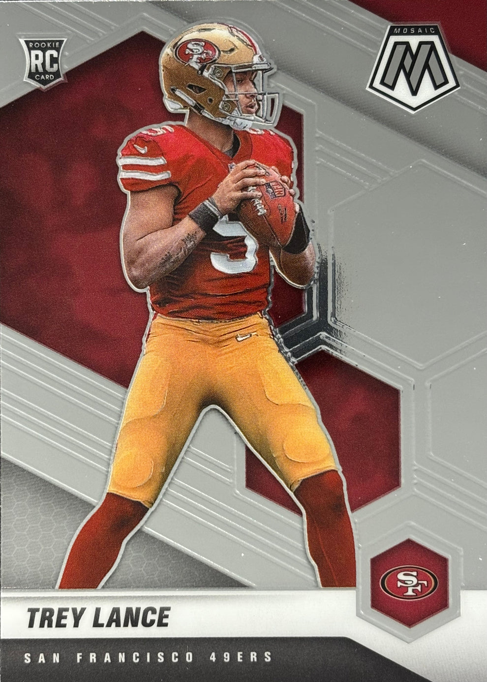Trey Lance Mosaic Rookie 49ers – Wayne Collection