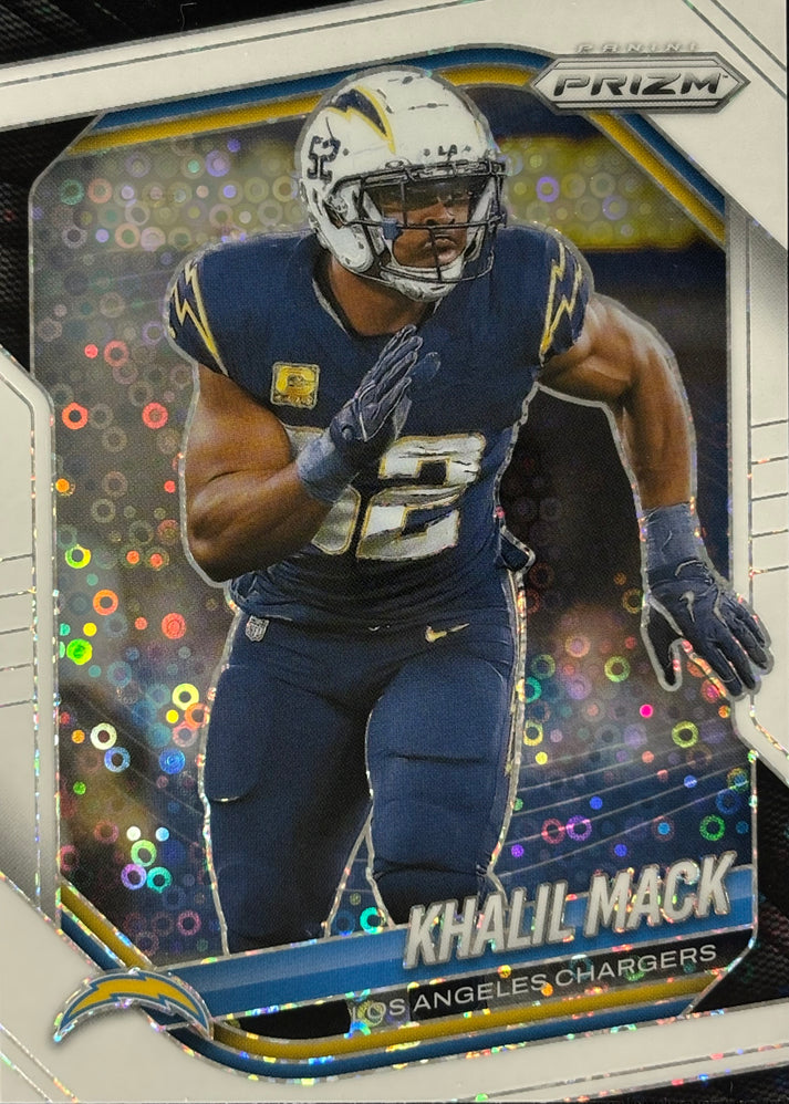 Khalil Mack Prizm White Disco Chargers – Wayne Collection