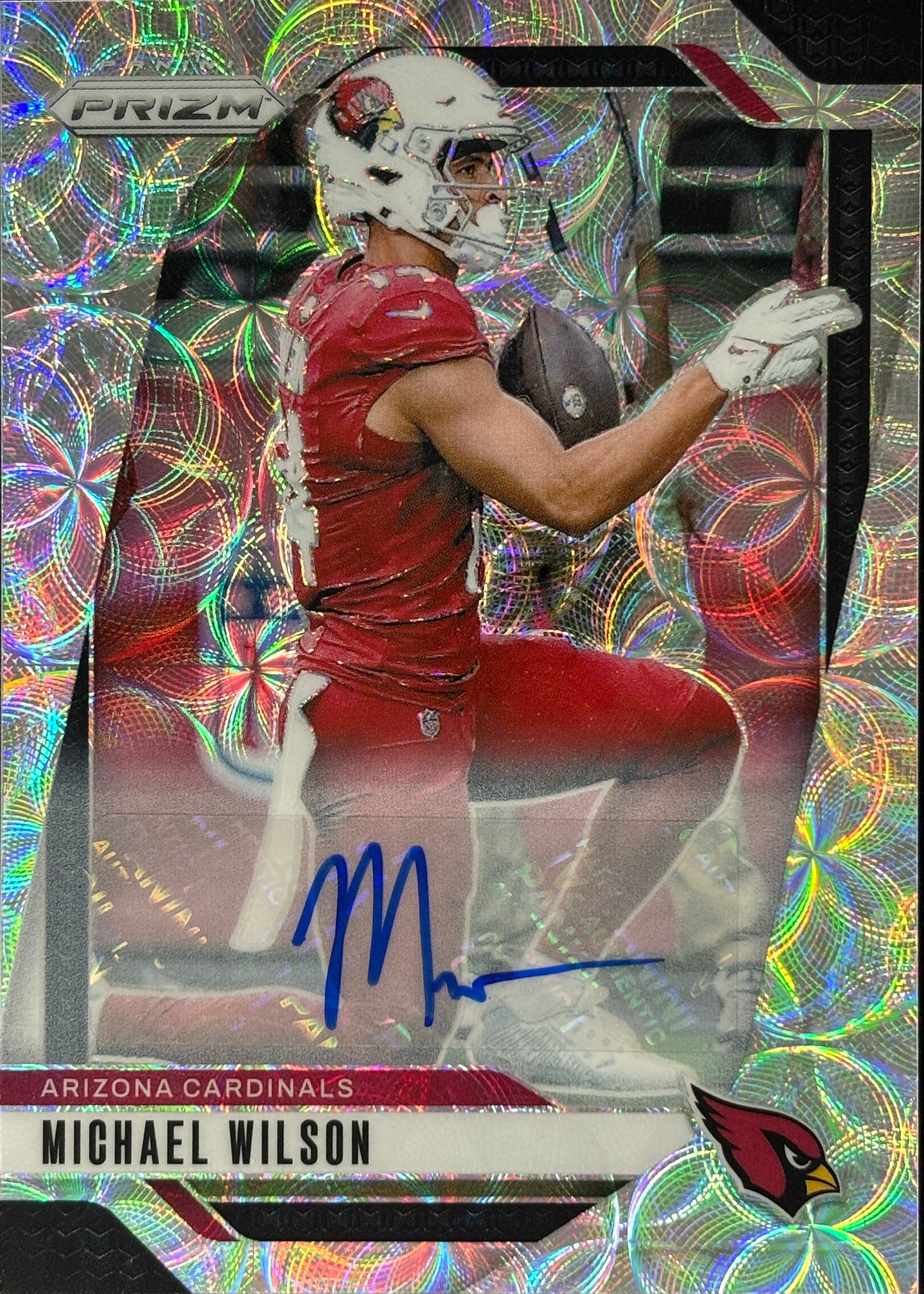 Michael Wilson Prizm Choice Auto /100 Cardinals – Wayne Collection