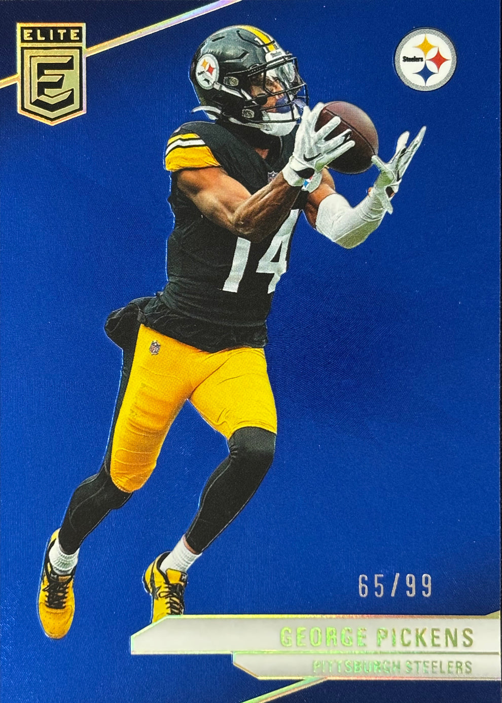 George Pickens Elite Blue /99 Steelers – Wayne Collection