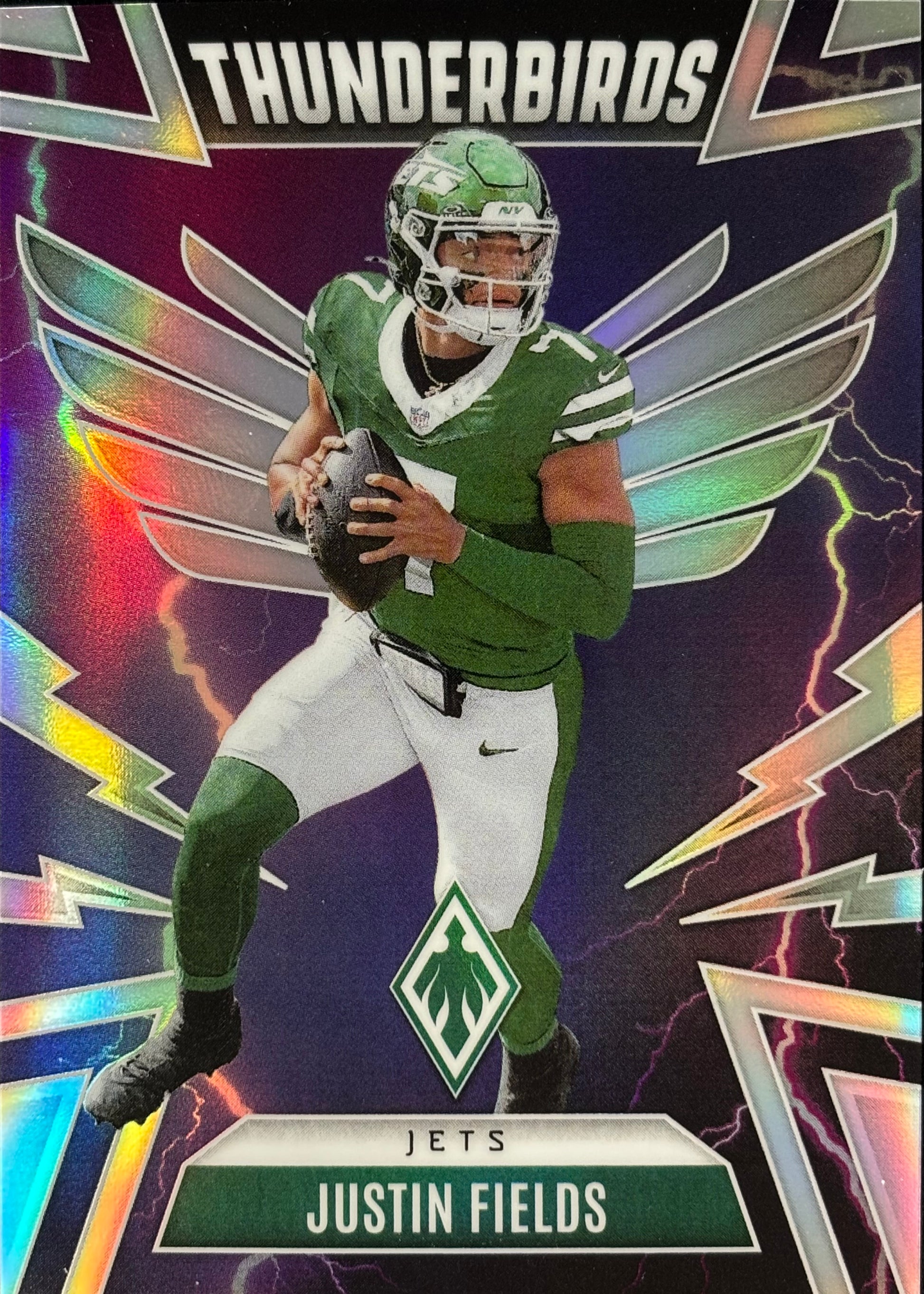 Justin Fields Thunderbirds Silver Jets – Wayne Collection