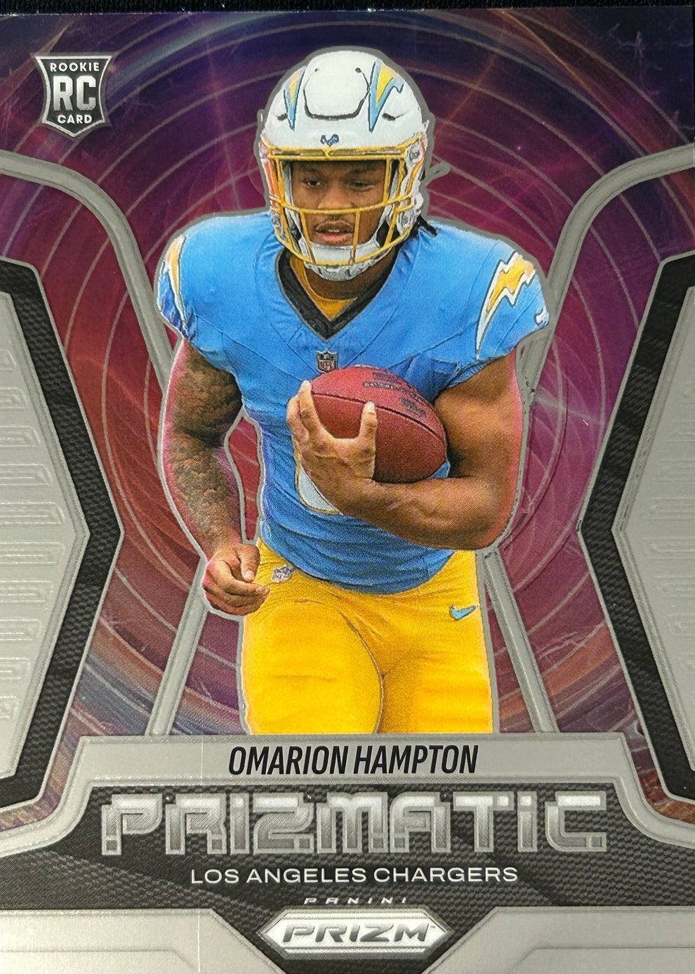 Omarion Hampton Prizmatic Rookie Chargers – Wayne Collection