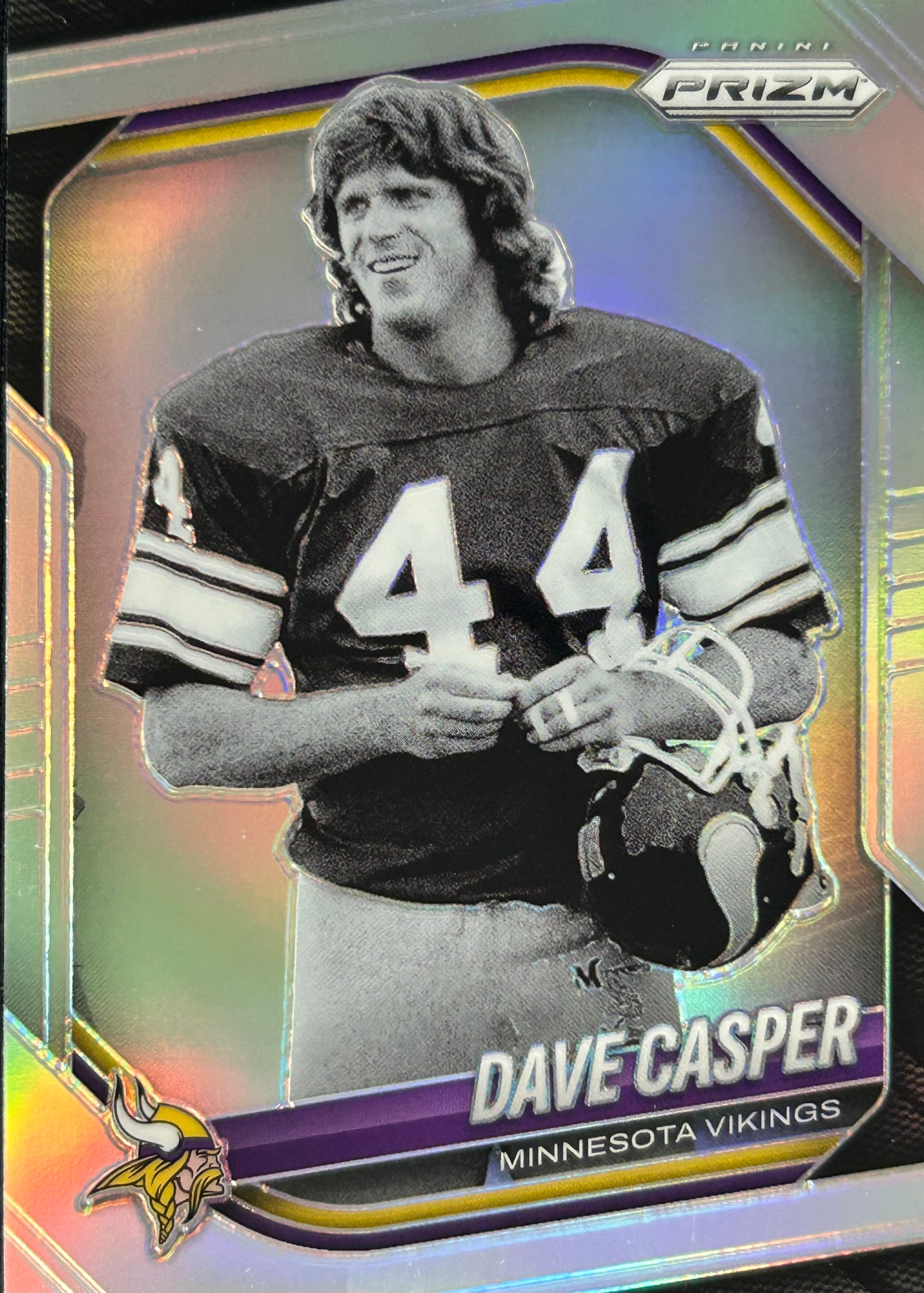 Dave Casper Prizm Silver Vikings – Wayne Collection
