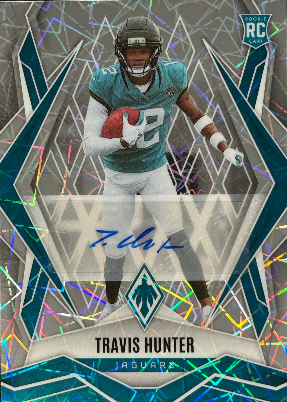 Travis Hunter Phoenix Lazer Auto Rookie Jaguars – Wayne Collection
