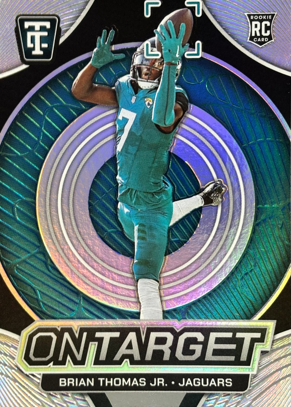 Brian Thomas Jr. On Target Silver Rookie Jaguars – Wayne Collection