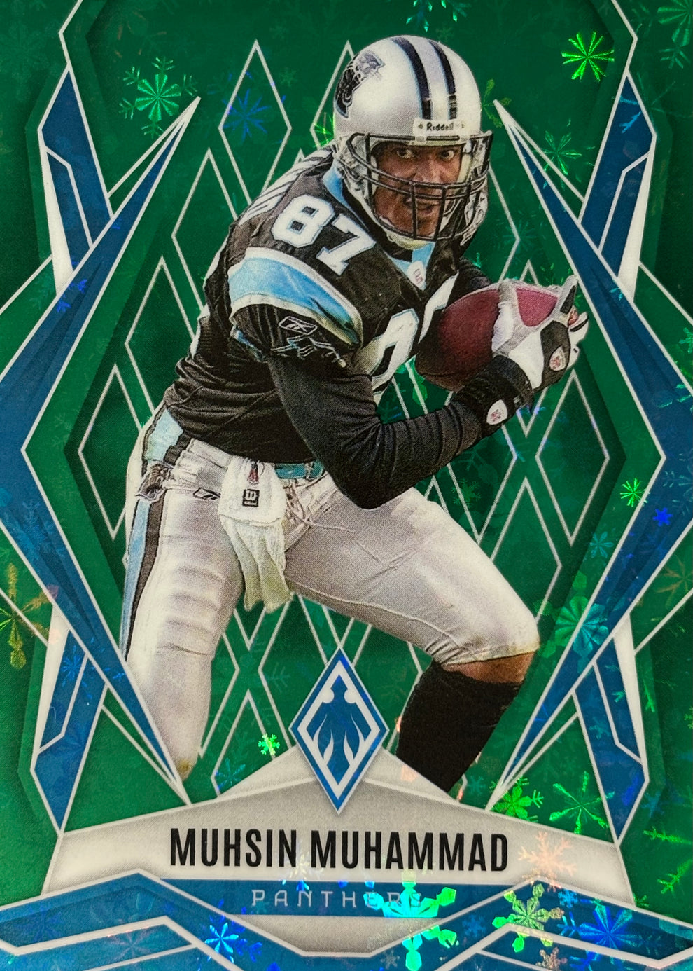 MUHSIN MUHAMMAD Phoenix Green Snow /199 Panthers – Wayne Collection