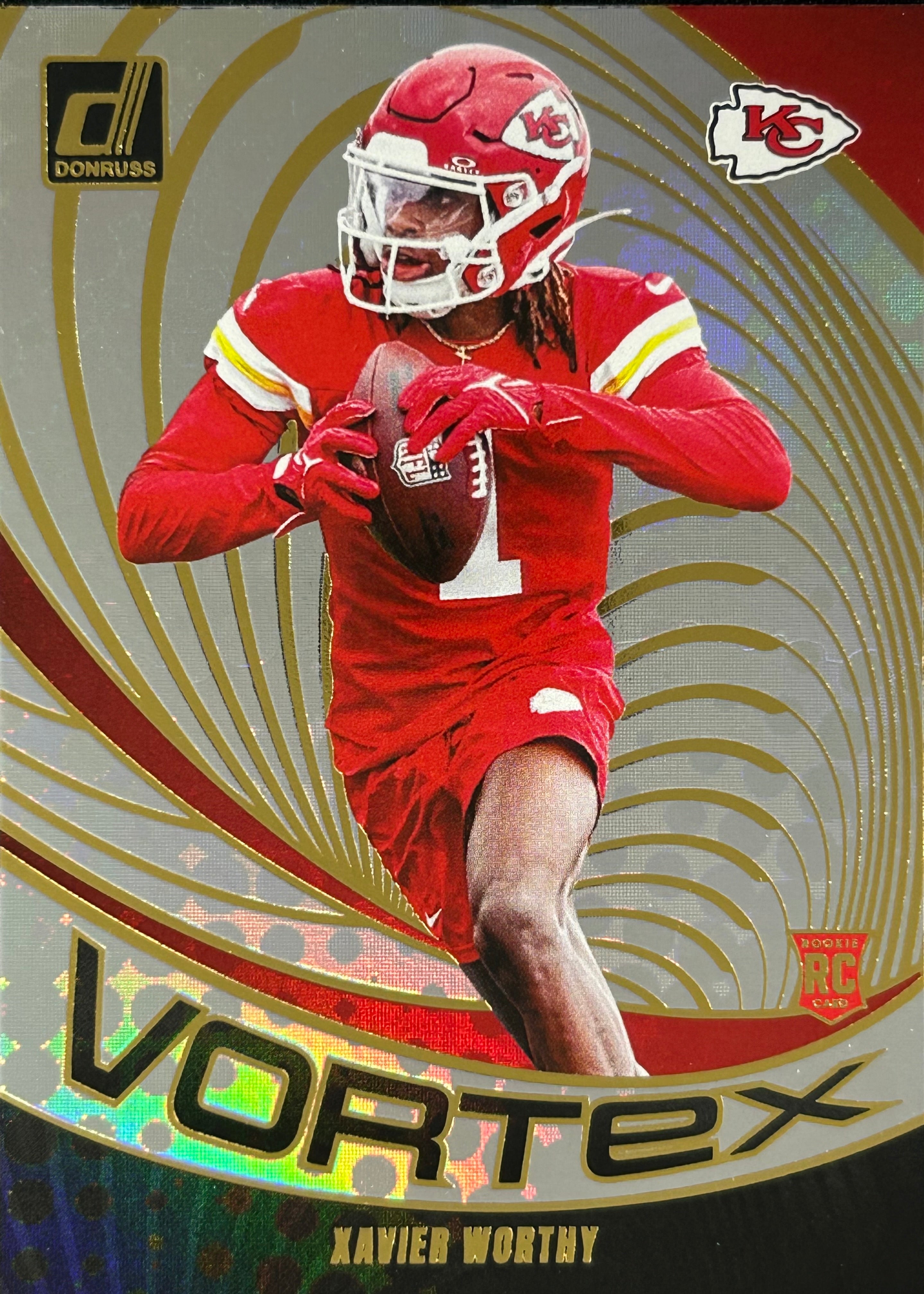 Xavier Worthy Vortex Rookie – Wayne Collection