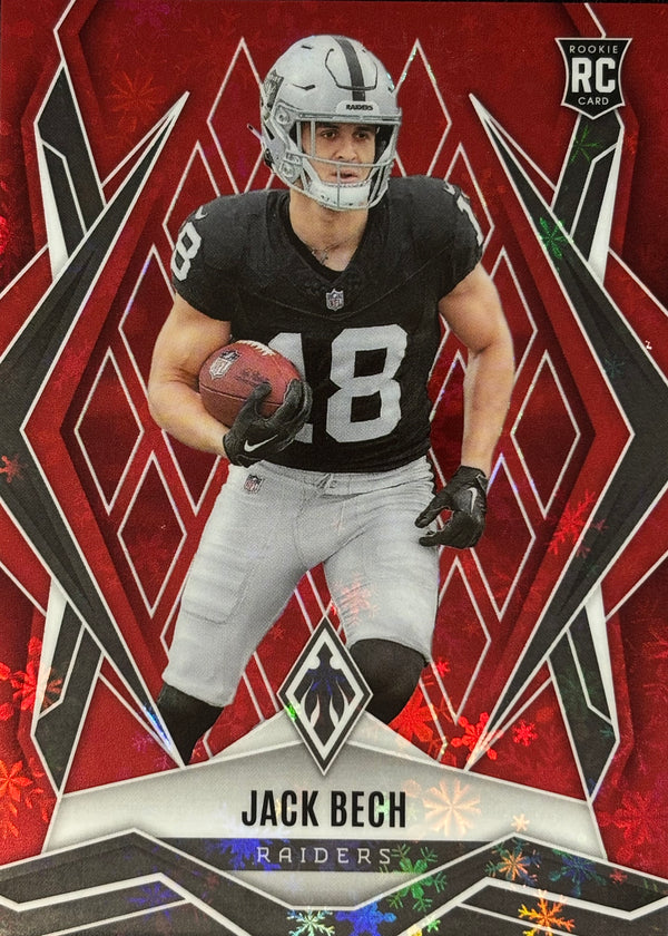 Jack Bech Phoenix Red Snow /399 Rookie Raiders – Wayne Collection