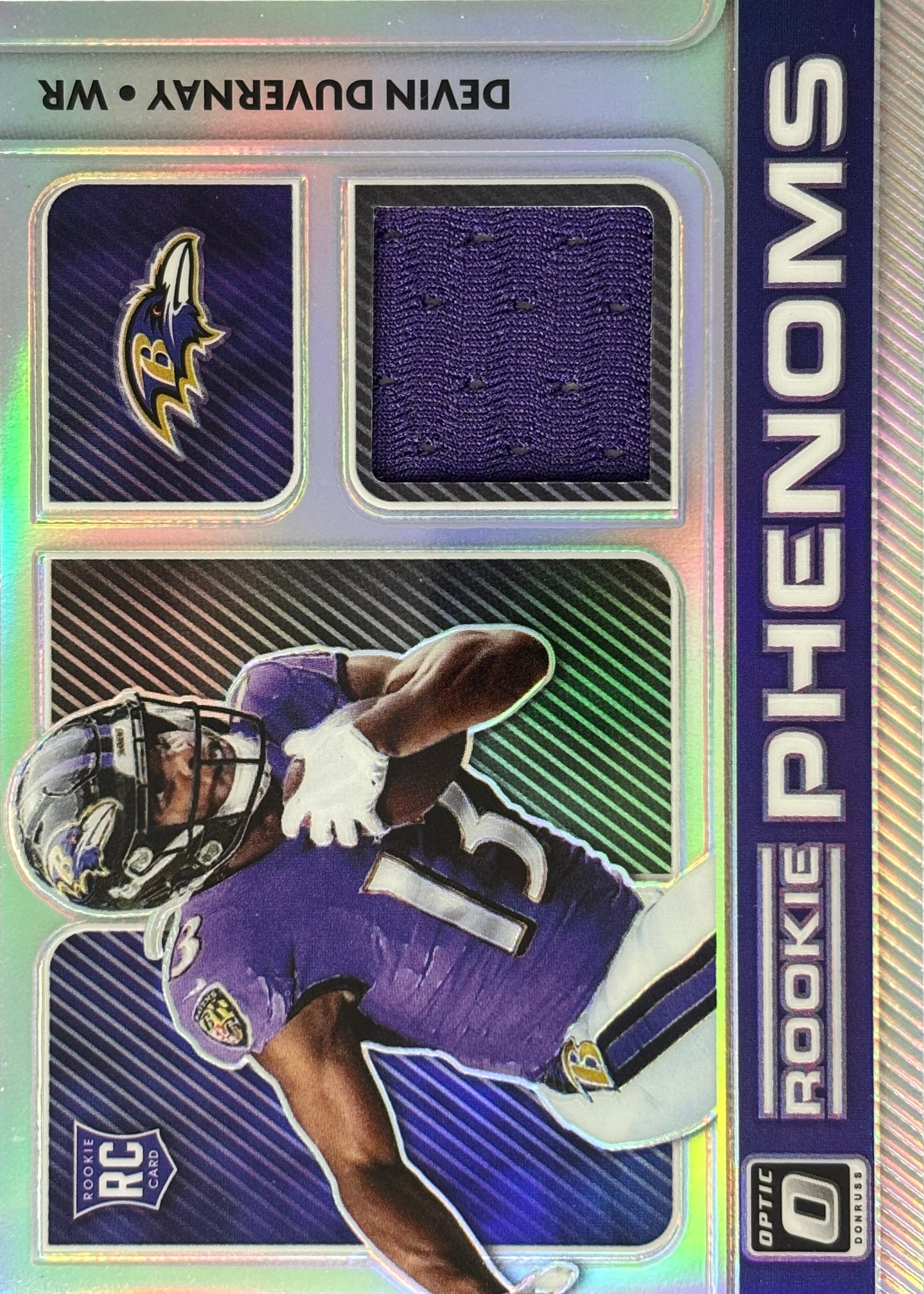 Devin Duvernay Optic Patch Rookie Ravens – Wayne Collection