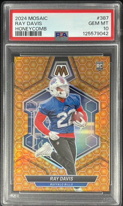 Ray Davis Mosaic Honeycomb PSA 10 Rookie Bills – Wayne Collection