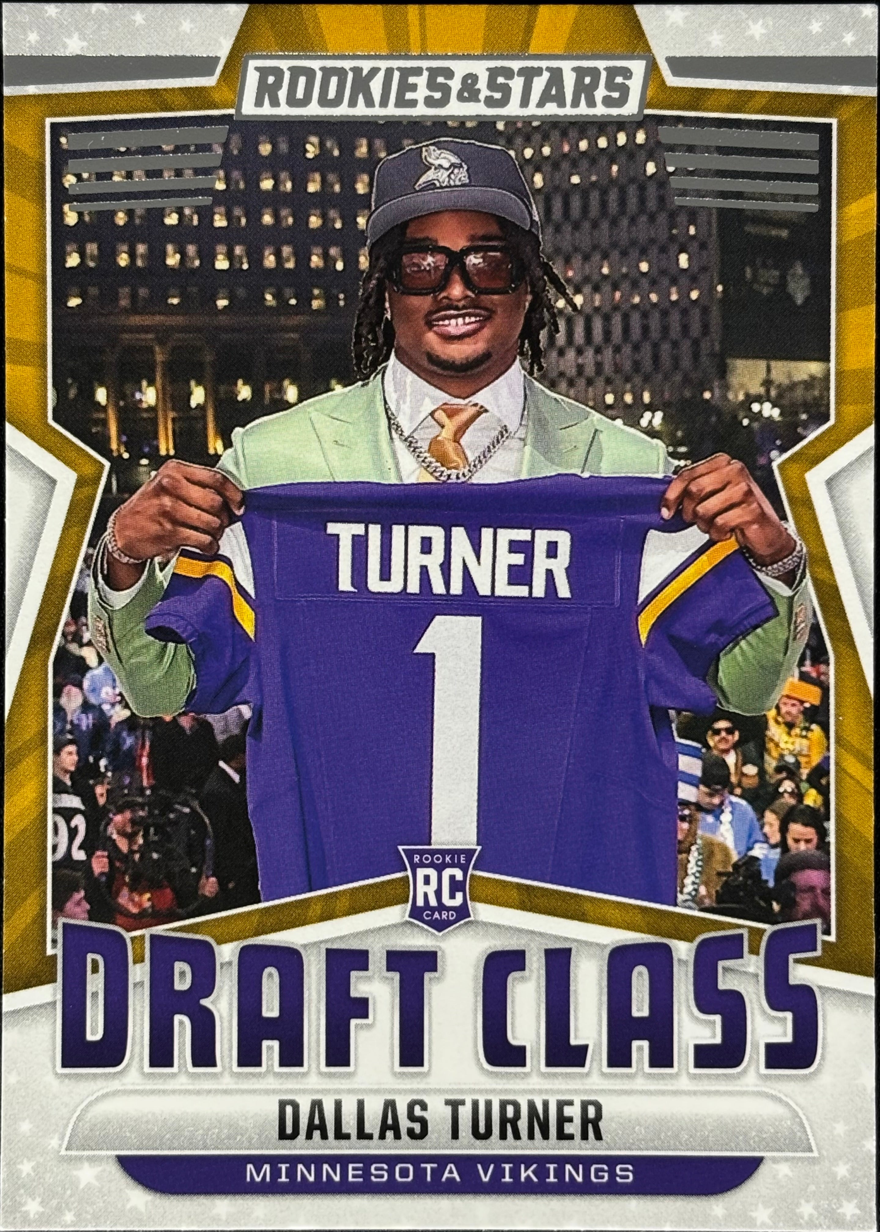 Dallas Turner Draft Class Rookie – Wayne Collection