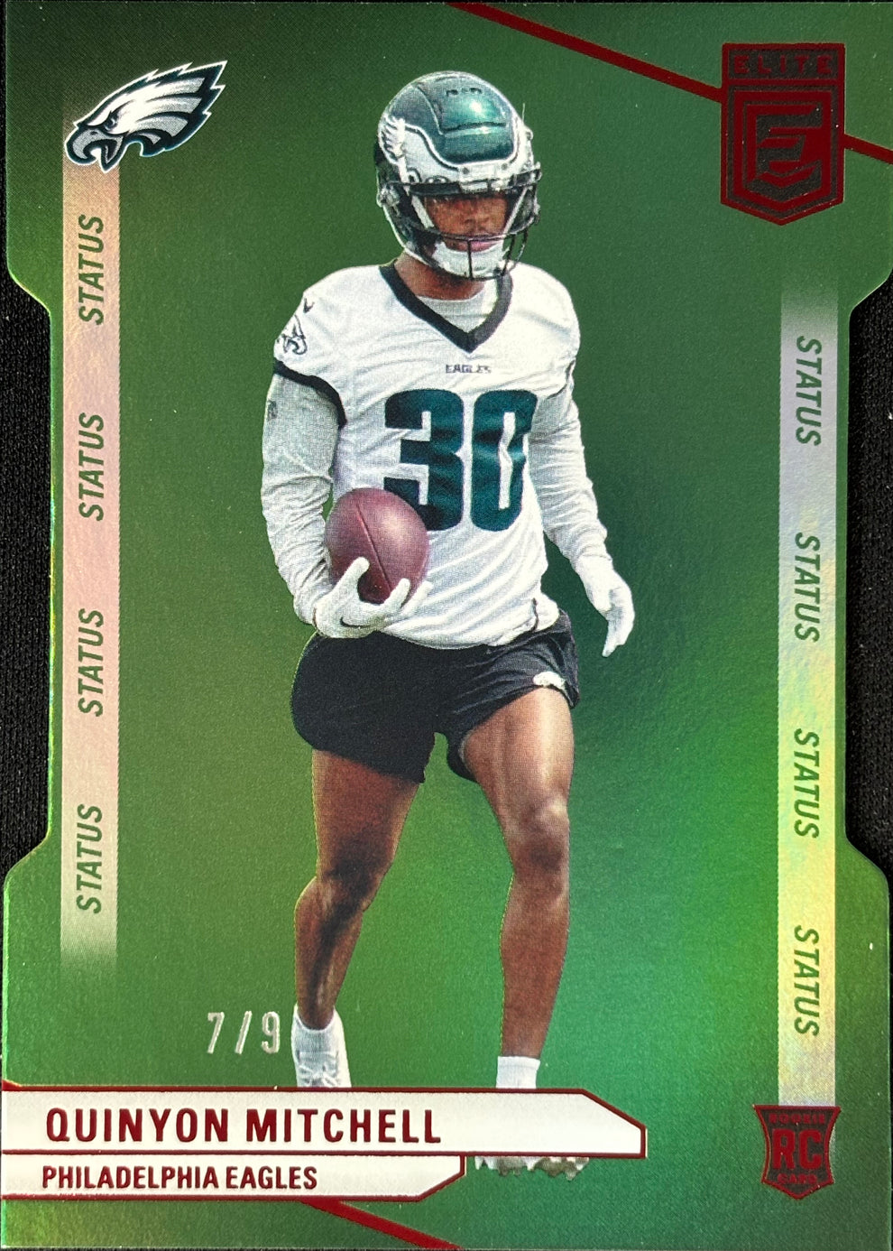 Quinyon Mitchell Elite Die-Cut /9 Rookie Eagles – Wayne Collection