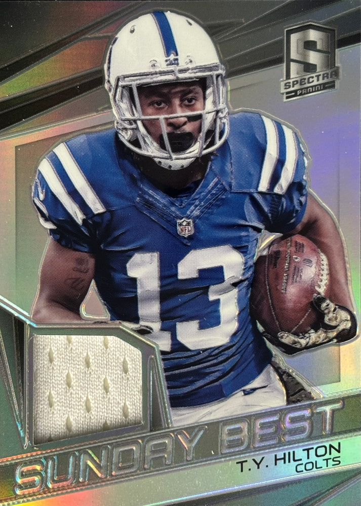 TY Hilton Sunday Best Spectra Patch Colts – Wayne Collection