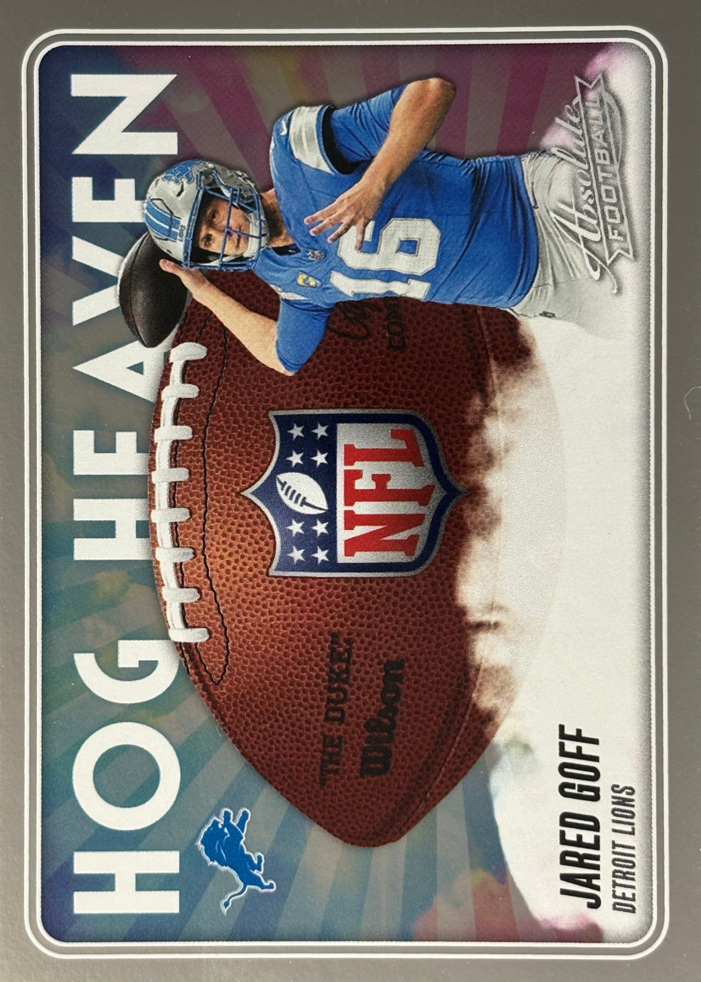 Jared Goff Hog Heaven Lions – Wayne Collection