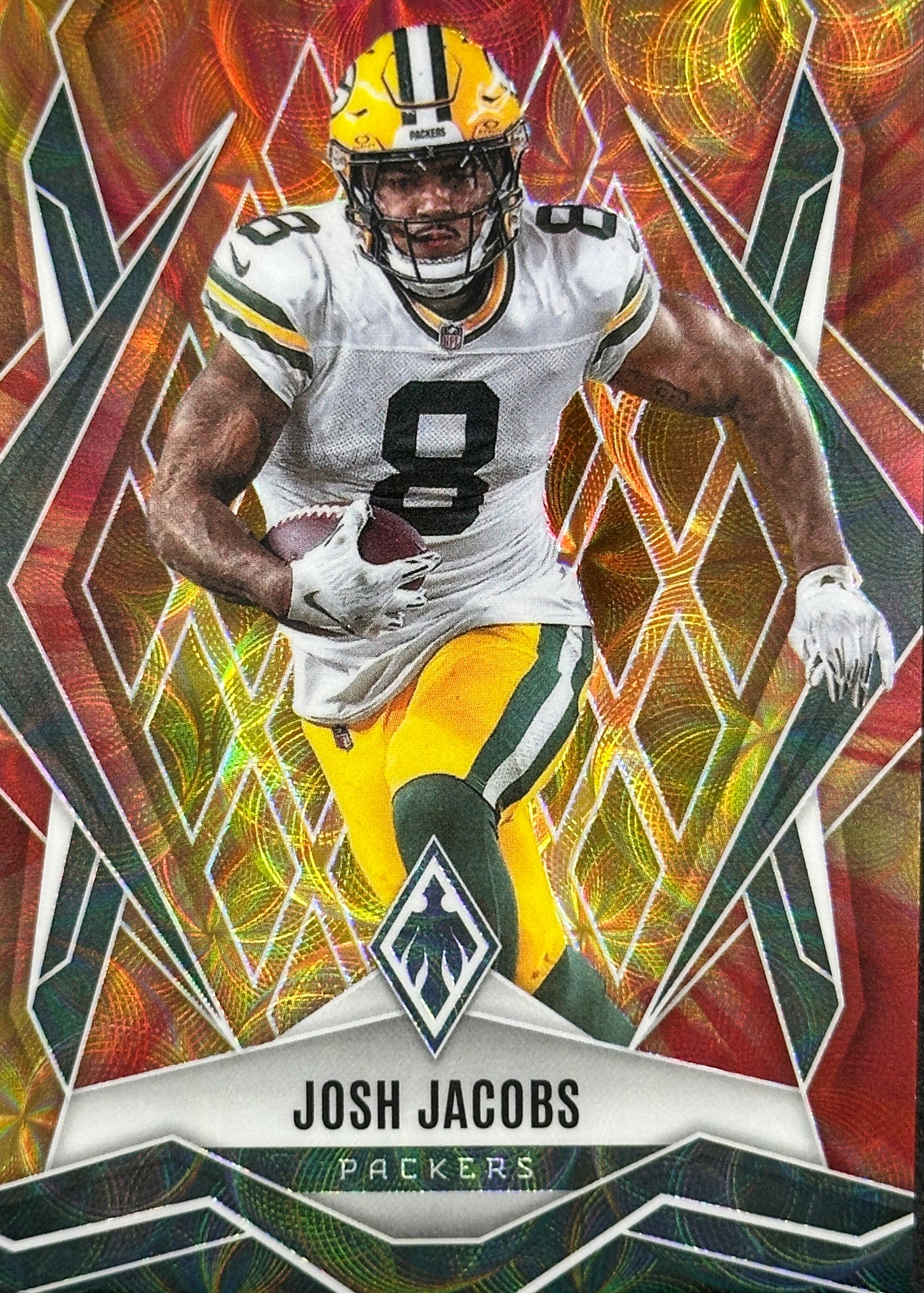 Josh Jacobs Phoenix Fire Burst /350 Green Bay Packers – Wayne Collection