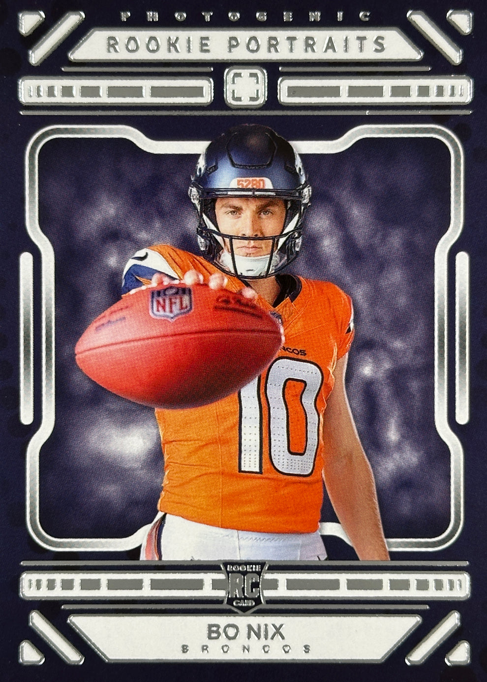 Bo Nix Photogenic Rookie Portrait Broncos – Wayne Collection