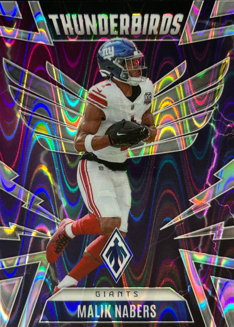 Malik Nabers Thunderbirds /99 Giants – Wayne Collection