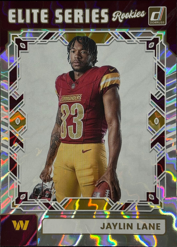 Jaylin Lane Elite Series Rookies Commanders – Wayne Collection