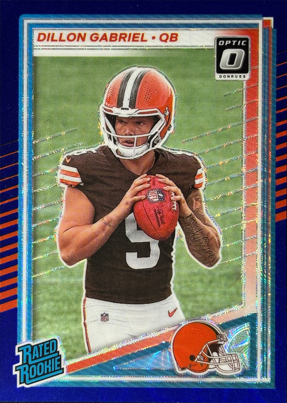 Dillon Gabriel Optic Blue Scope Rookie Browns – Wayne Collection