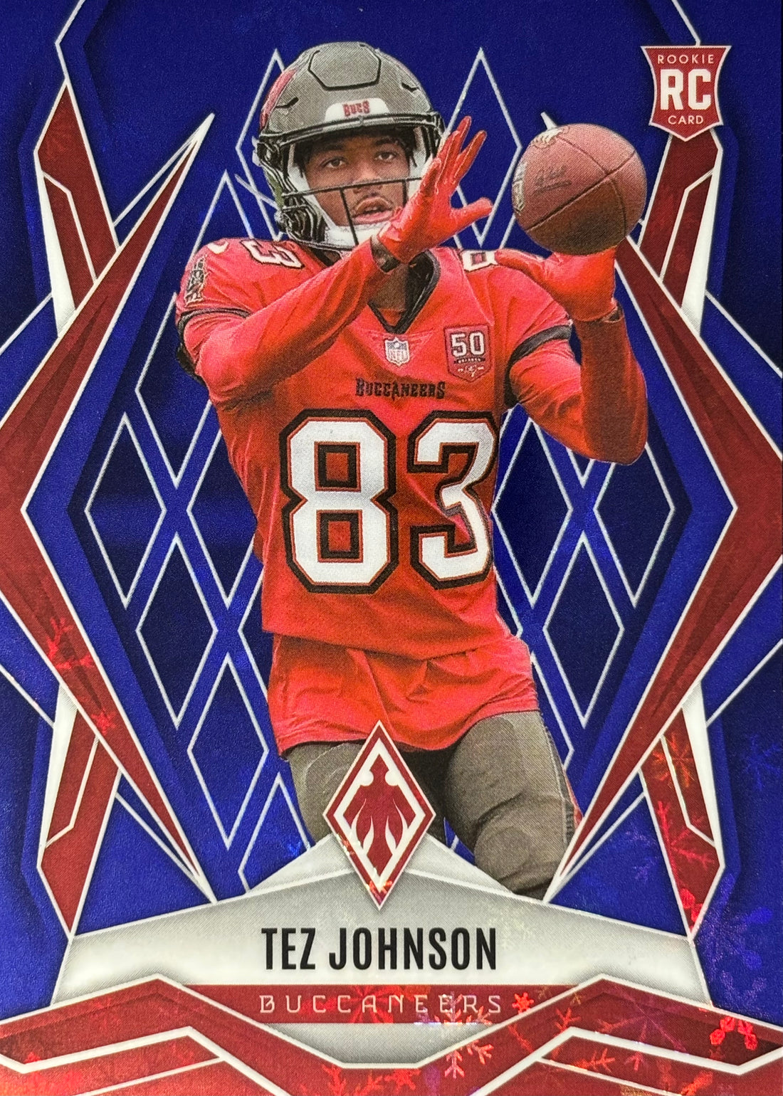 Tez Johnson Phoenix Purple Snow /249 Rookie Buccaneers – Wayne Collection