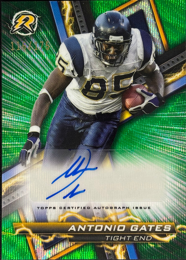 Antonio Gates Resurgence Auto /175 Chargers – Wayne Collection