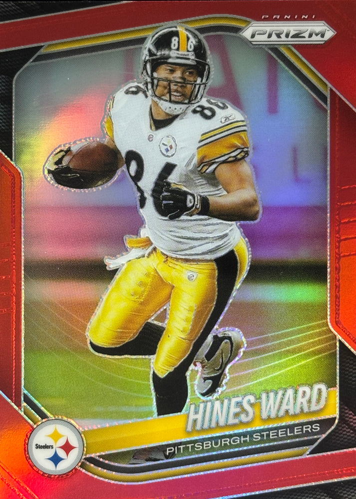Hines Ward Prizm Red Retail Steelers – Wayne Collection