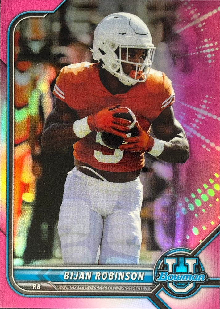 Bijan Robinson Bowman U Pink Falcons – Wayne Collection