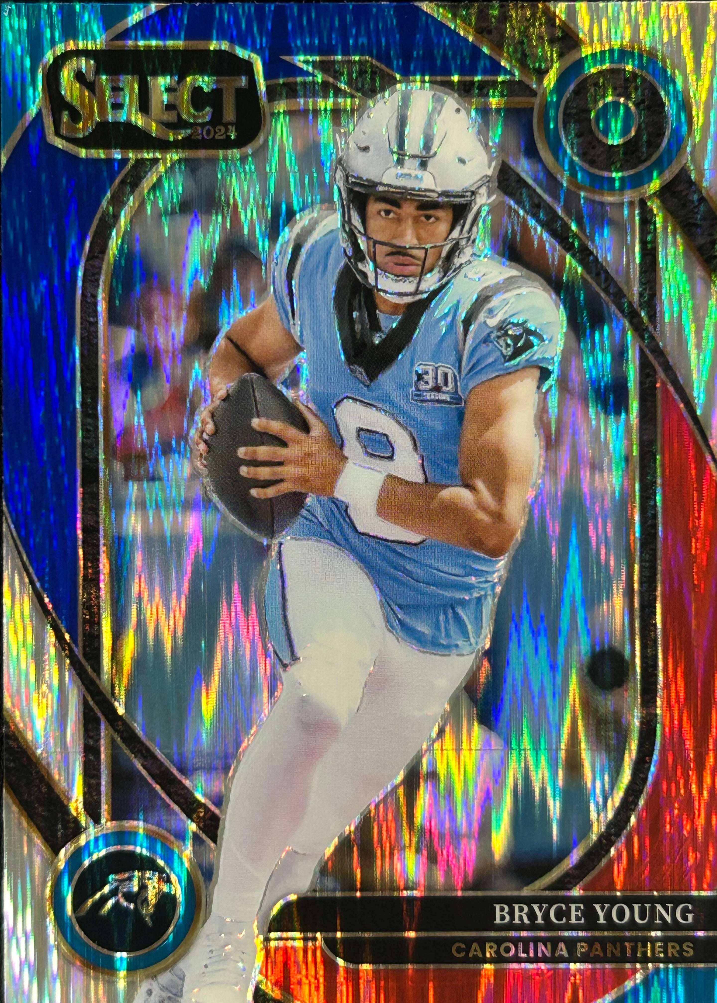 Bryce Young Select Red Blue Shock Panthers – Wayne Collection
