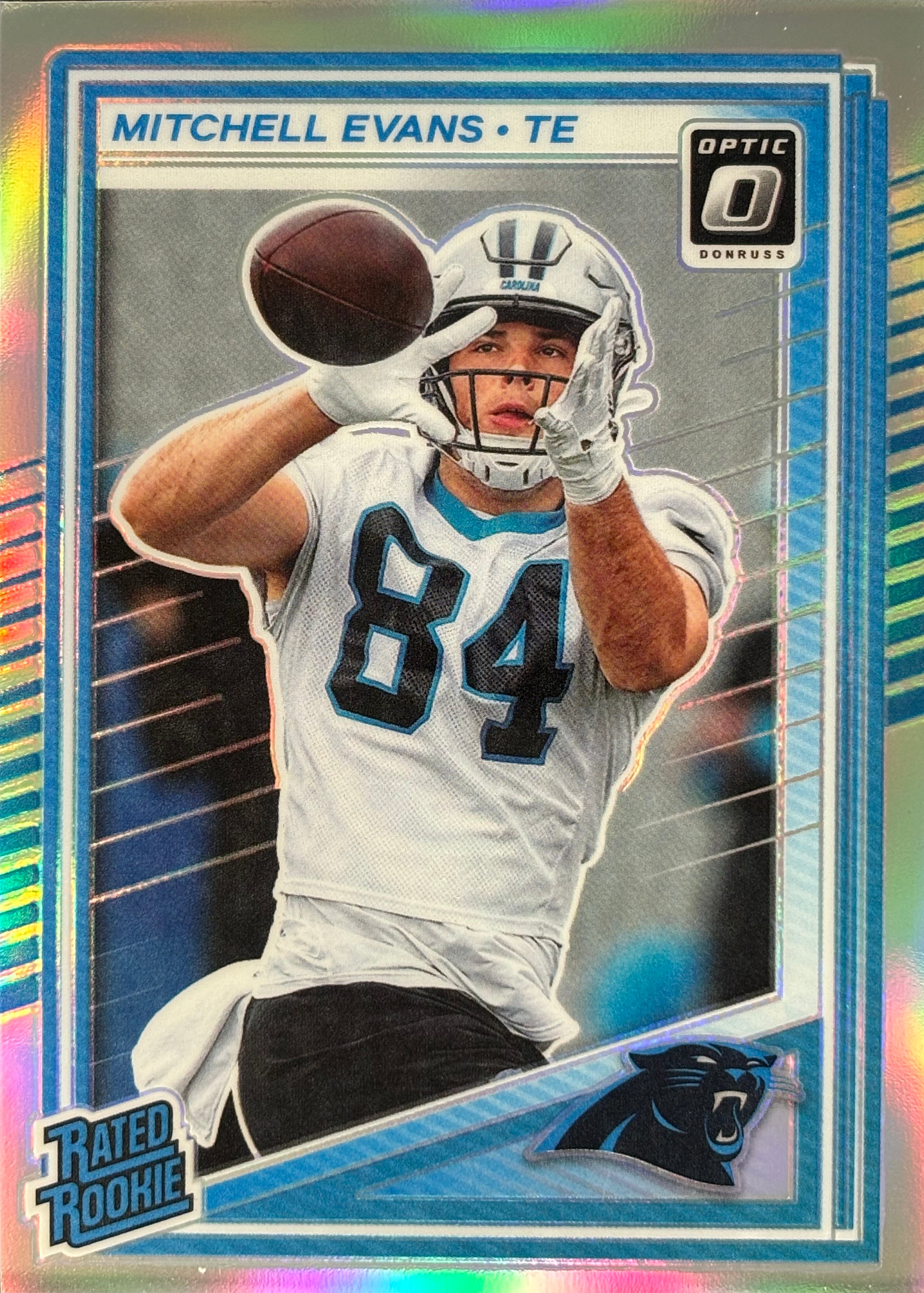 Mitchell Evans Optic Holo Rookie Panthers – Wayne Collection