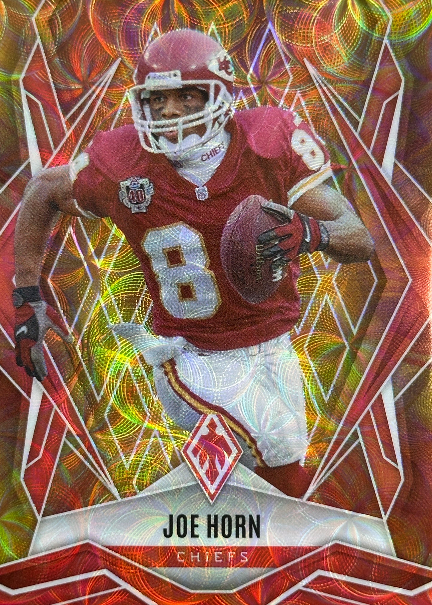 Joe Horn Phoenix Fire Burst /350 Kansas City Chiefs – Wayne Collection