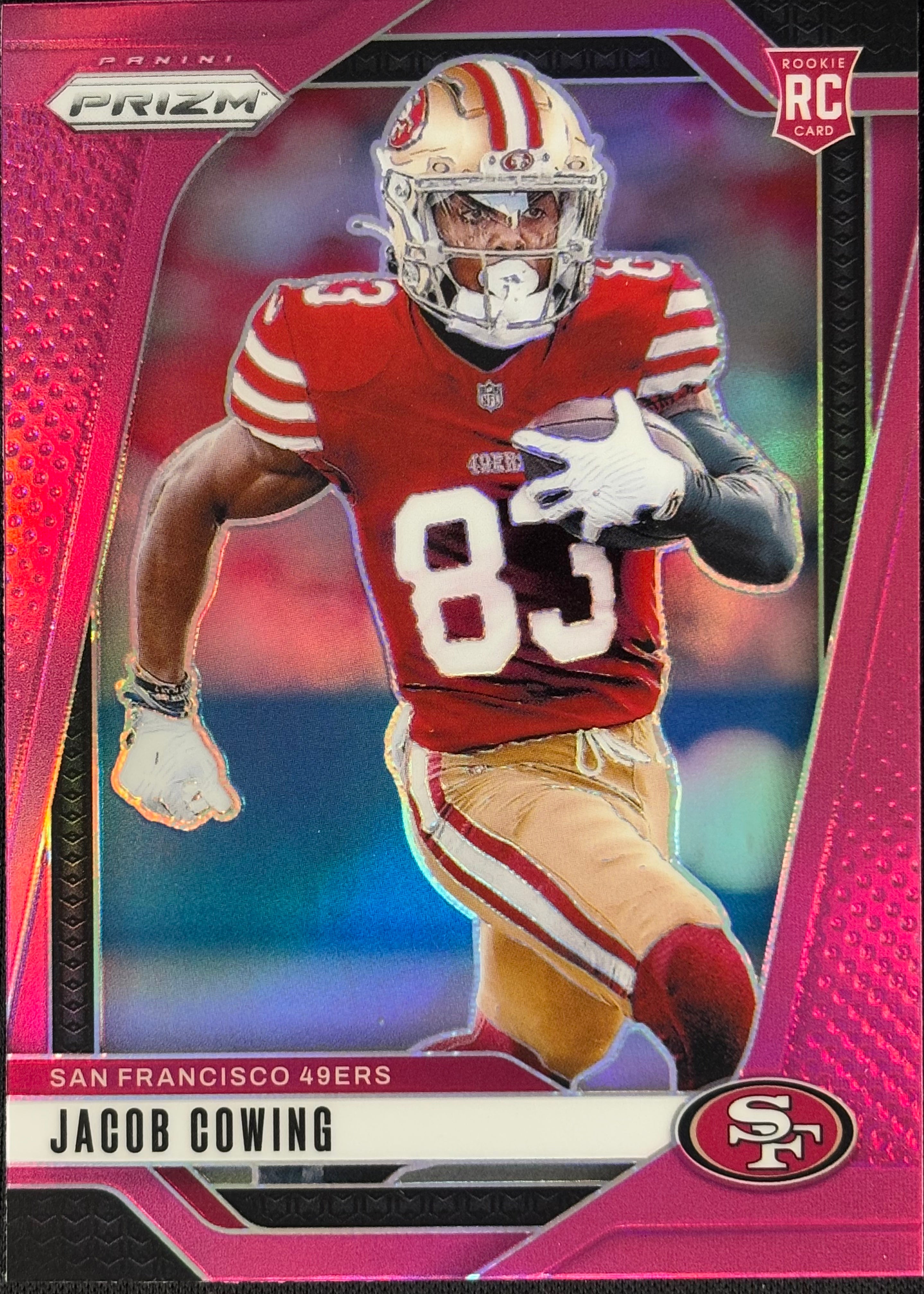 Jacob Cowing Prizm Pink Rookie – Wayne Collection
