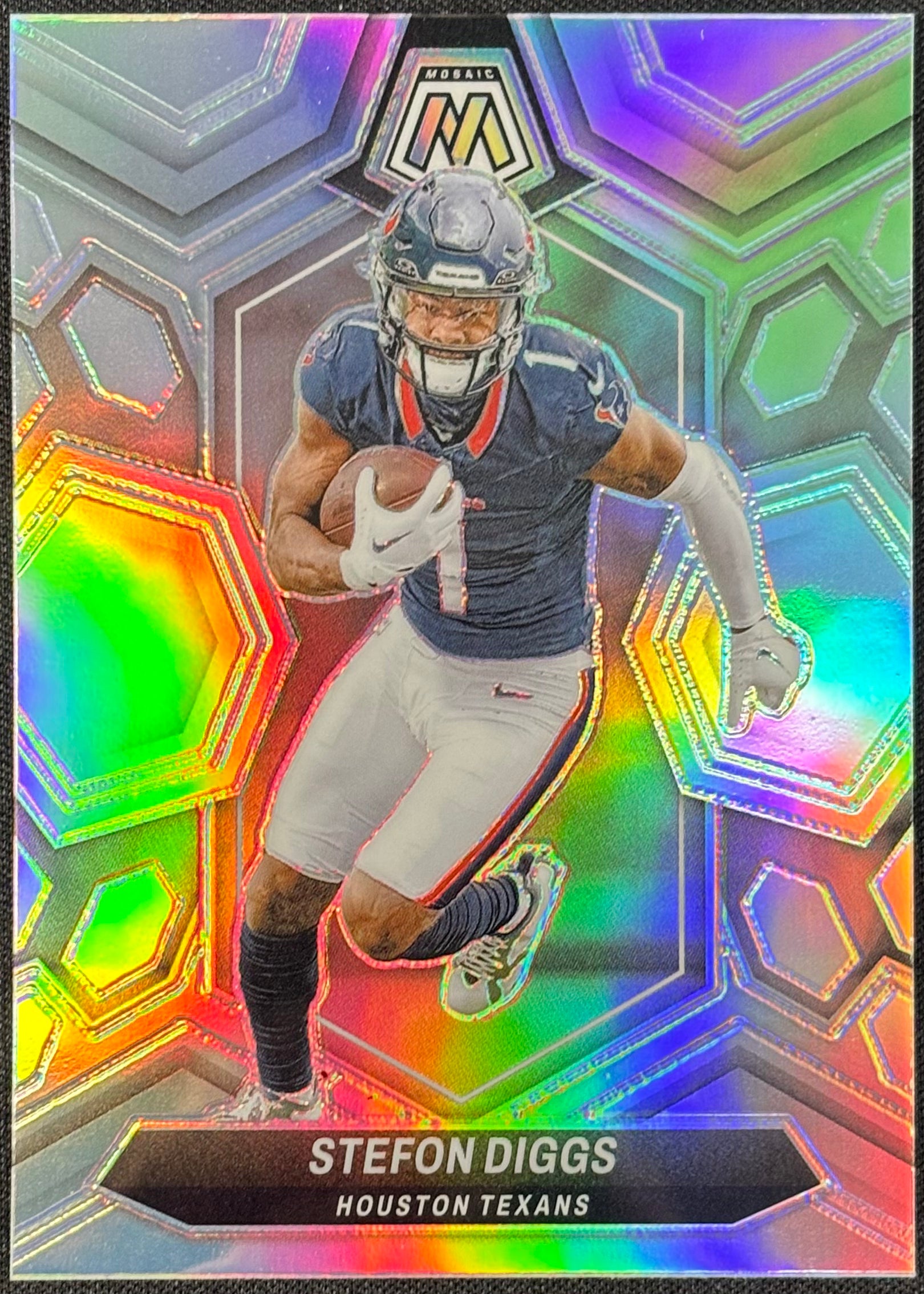 Stefon Diggs Mosaic Silver – Wayne Collection