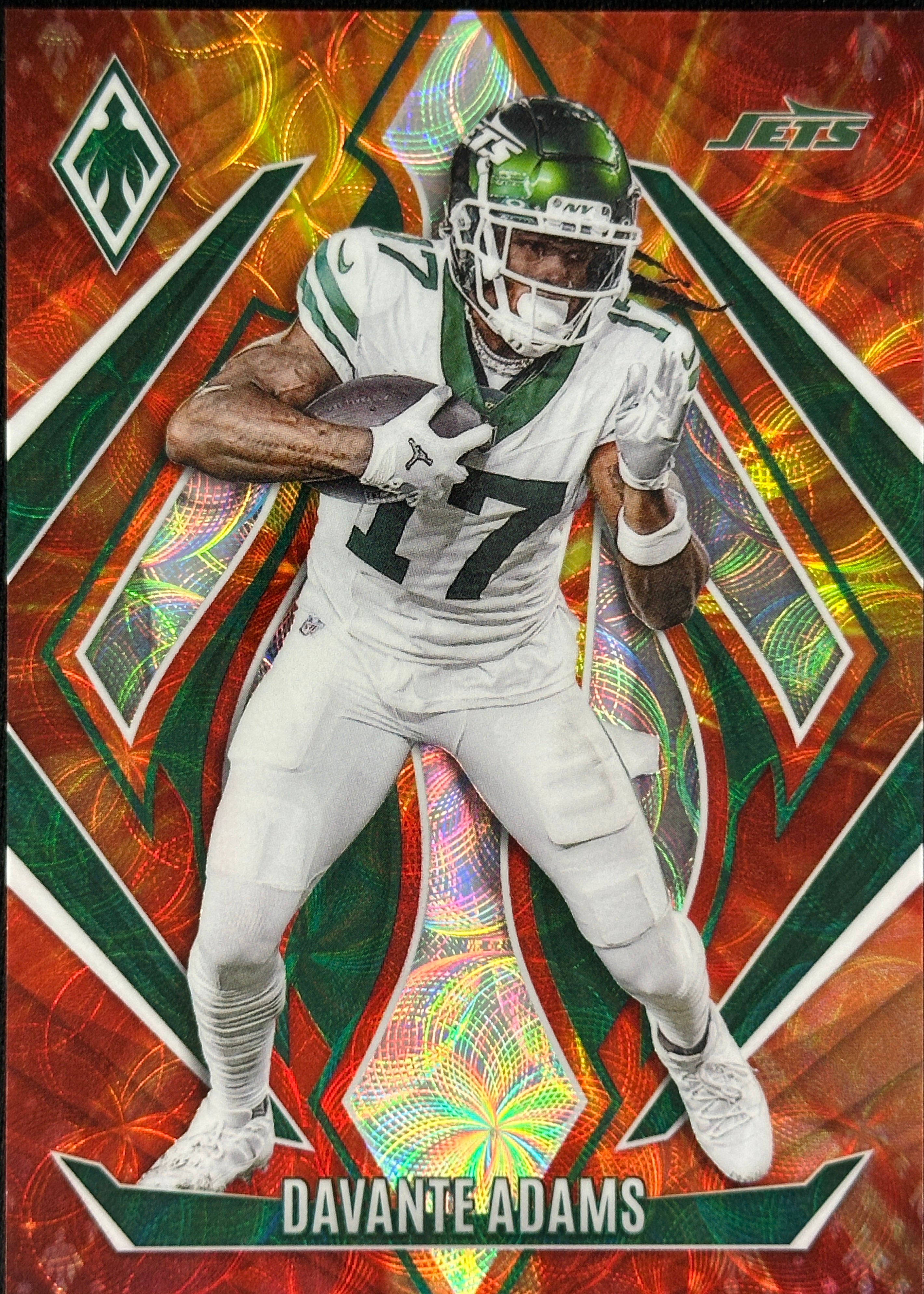 Davante Adams 2024 Phoenix Fire Burst /350 FireBurst – Wayne Collection
