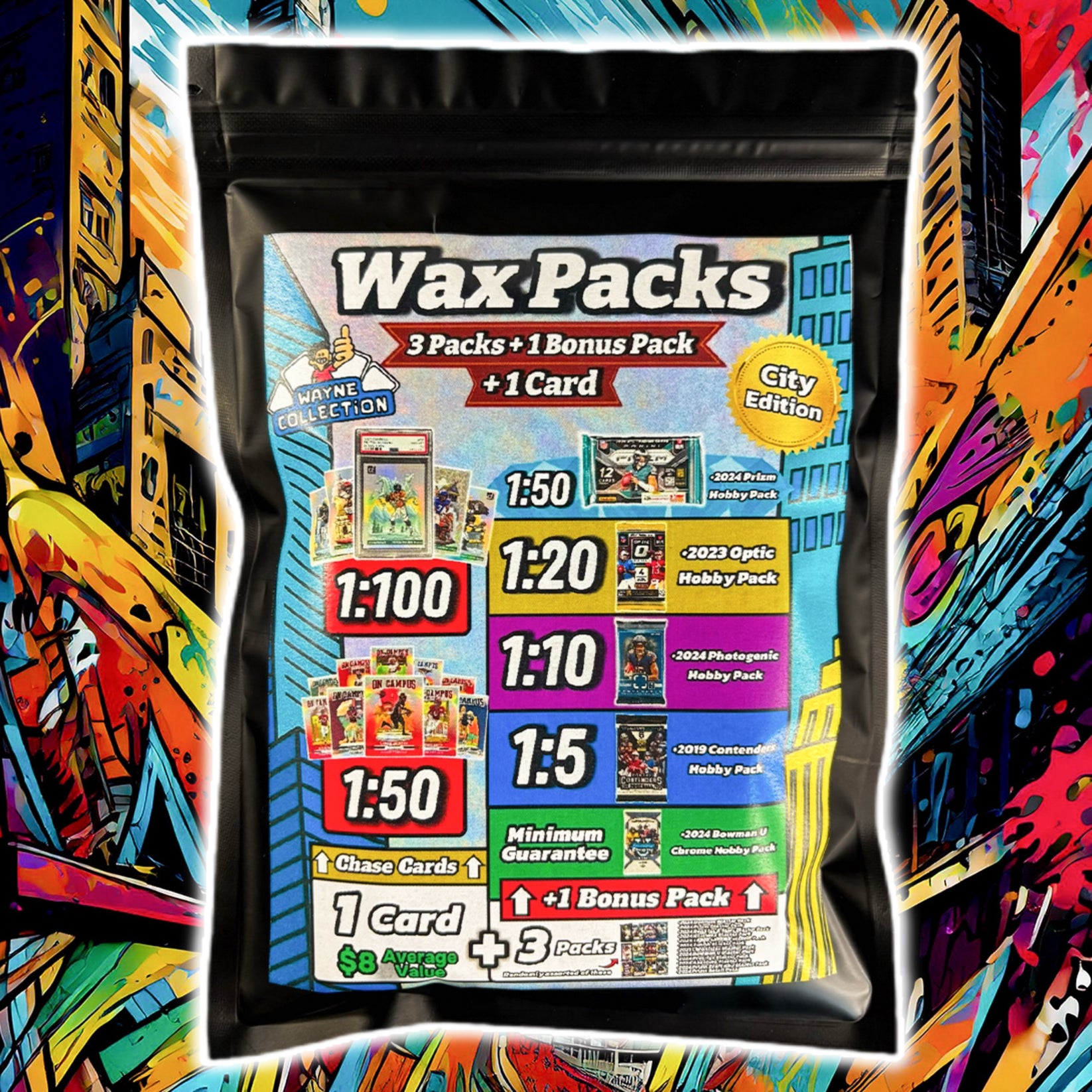 Wayne Collection Wax Packs (City Edition)