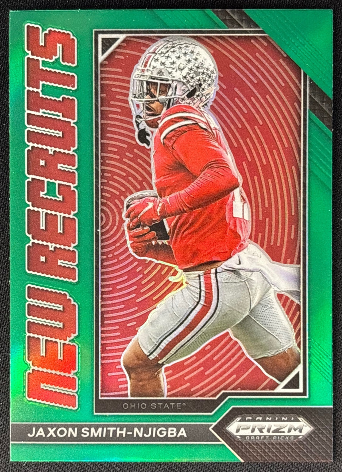 Jaxon Smith-Njigba 2023 Prizm Draft Picks New Recruits Green – Wayne ...