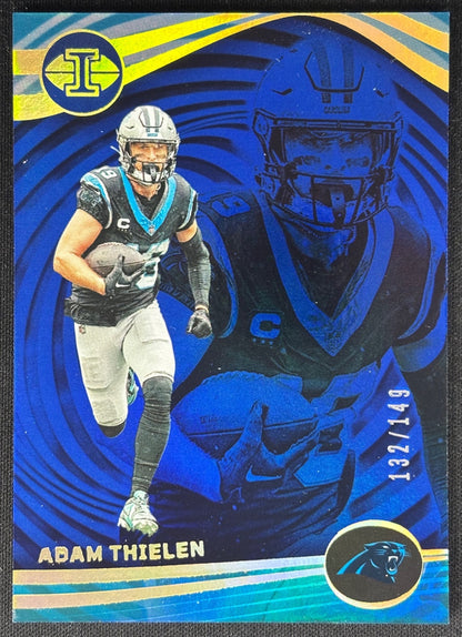 Adam Thielen 2023 Illusions Blue Trophy Collection /149 Panthers ...