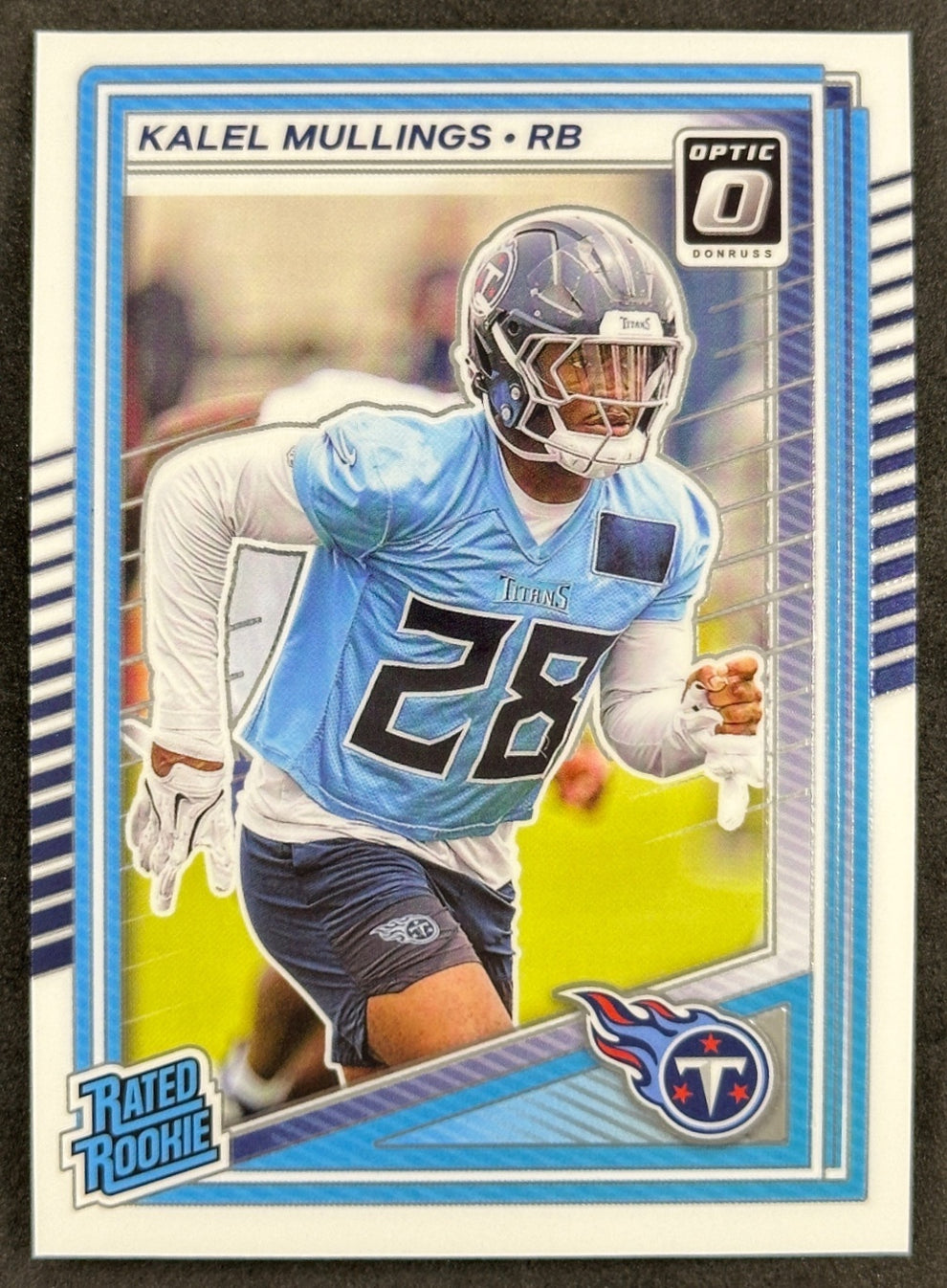 Kalel Mullings 2025 Donruss Optic Rated Rookie | Wayne Collection