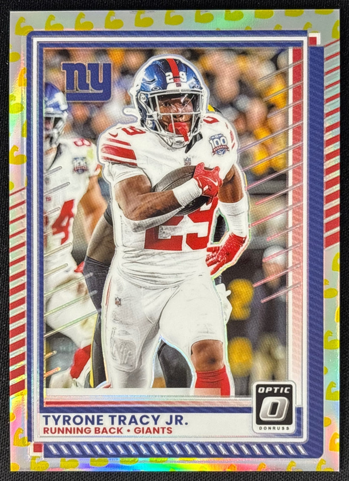 Tyrone Tracy Jr. 2025 Donruss Optic Flex Prizm /199 Giants – Wayne ...
