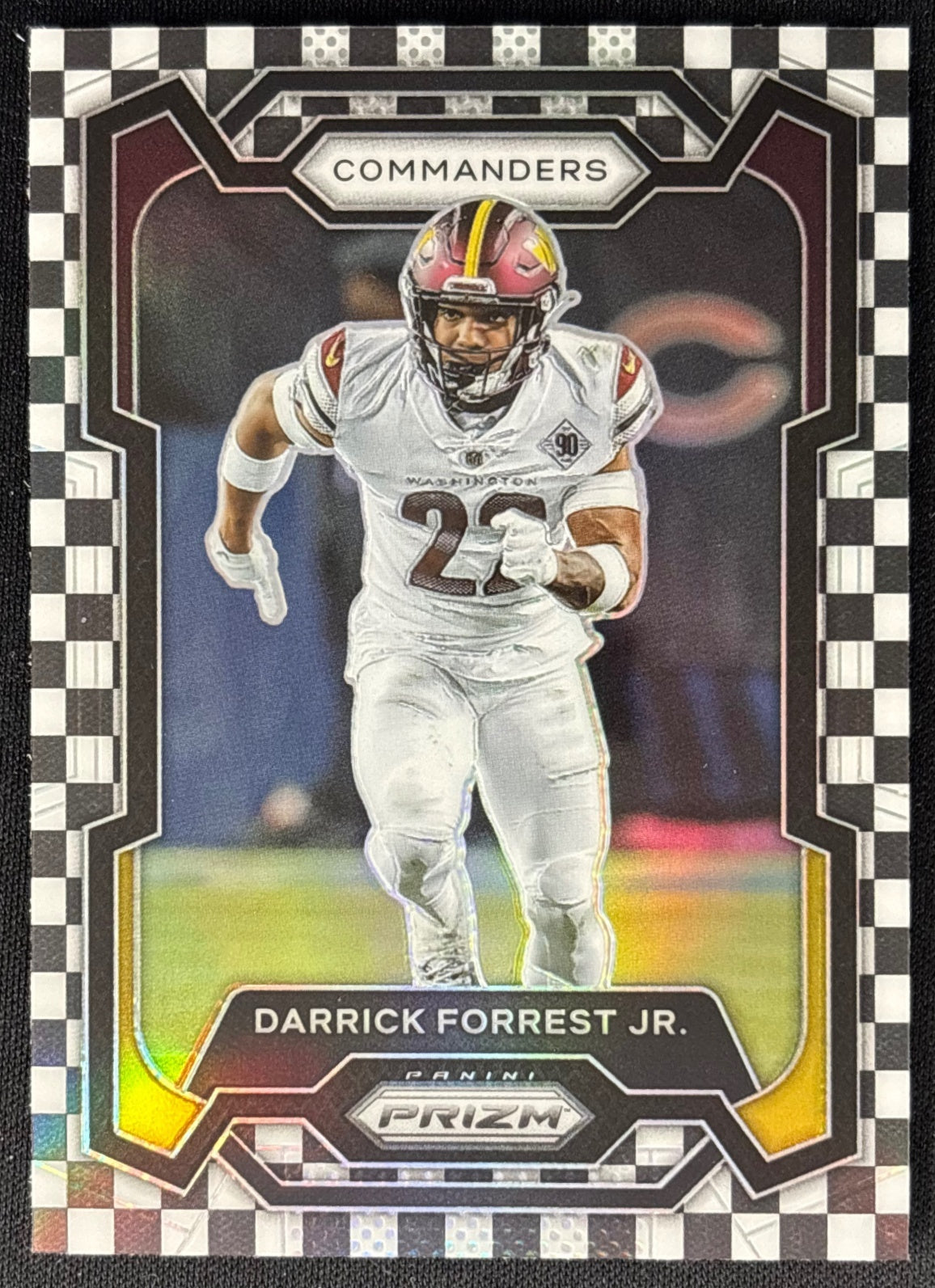 Darrick Forrest Jr. 2023 Prizm Black and White Checker Comma – Wayne ...